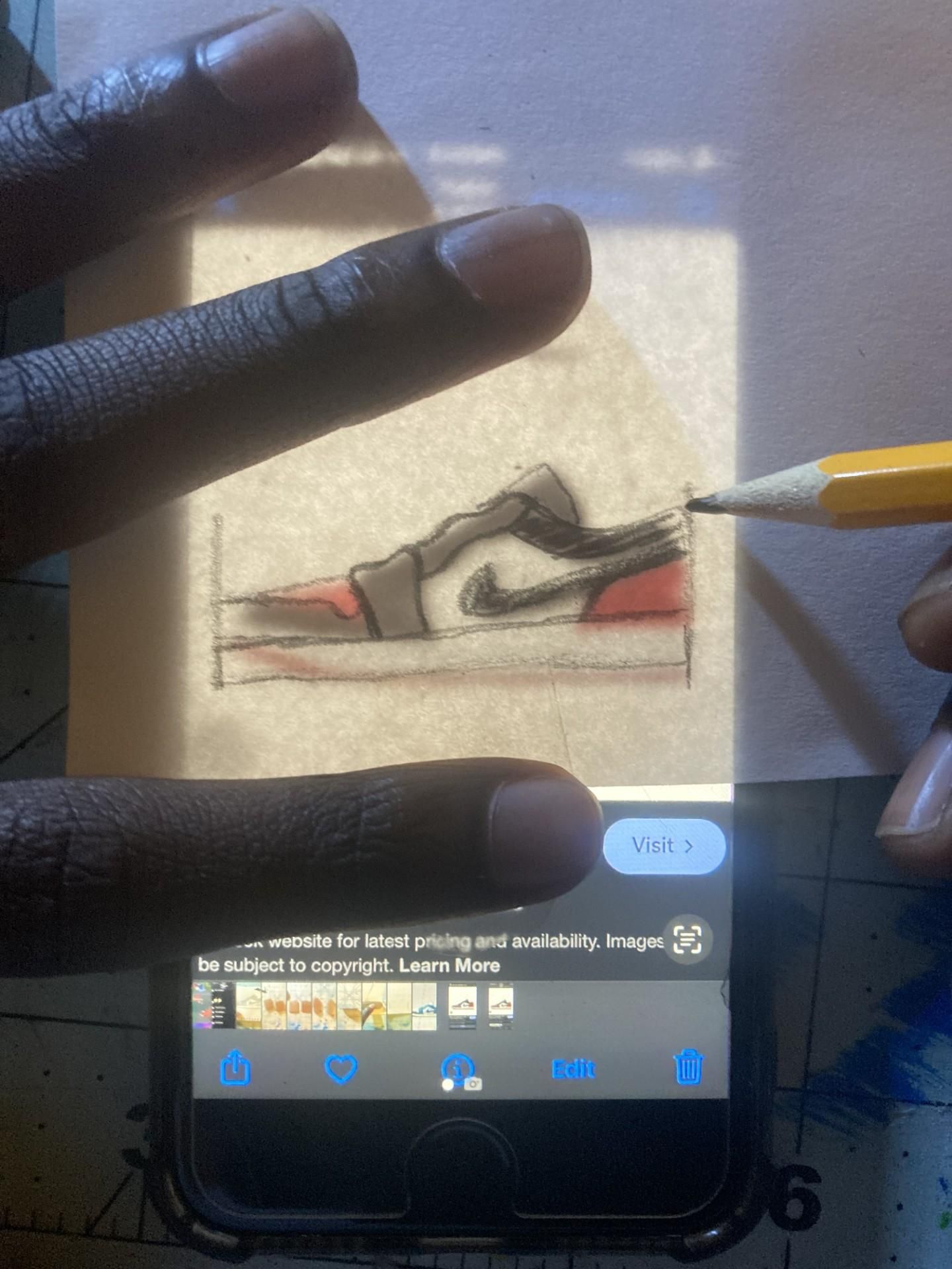 Finger Shoes: Making Mini Air Jordan 1 Lows : 15 Steps - Instructables
