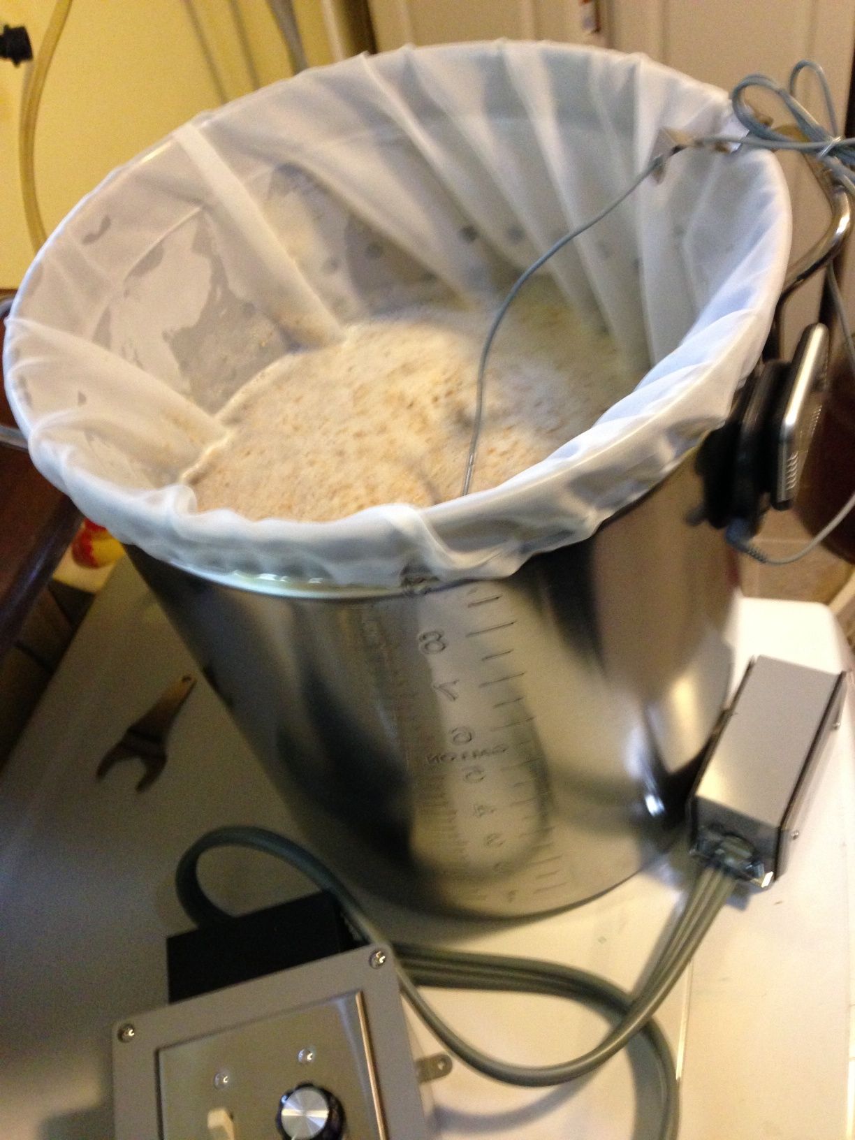 Simple All Grain Electric Beer Brewery BIAB : 7 Steps - Instructables