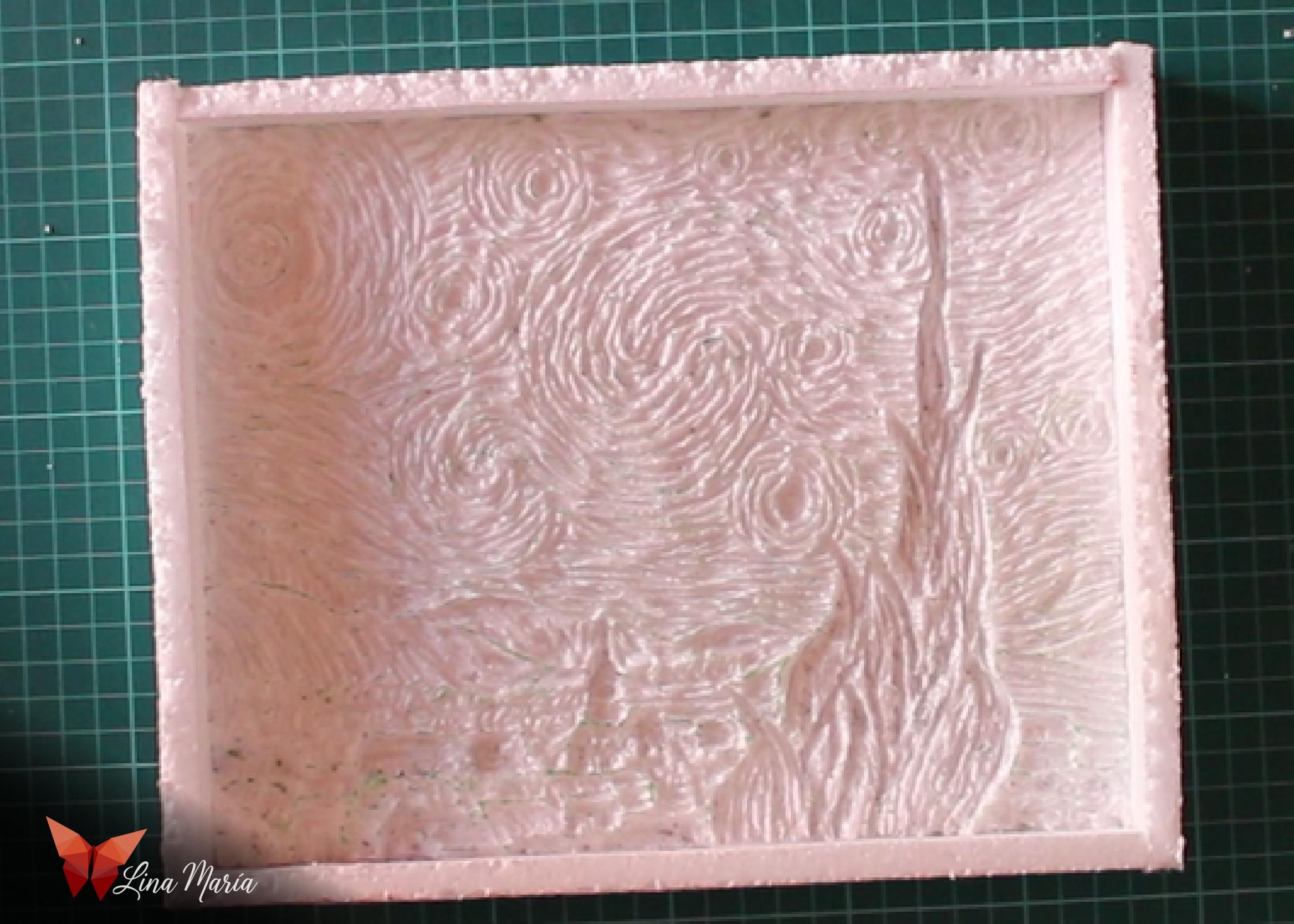 DIY Relief Painting - Starry Night : 25 Steps (with Pictures ...