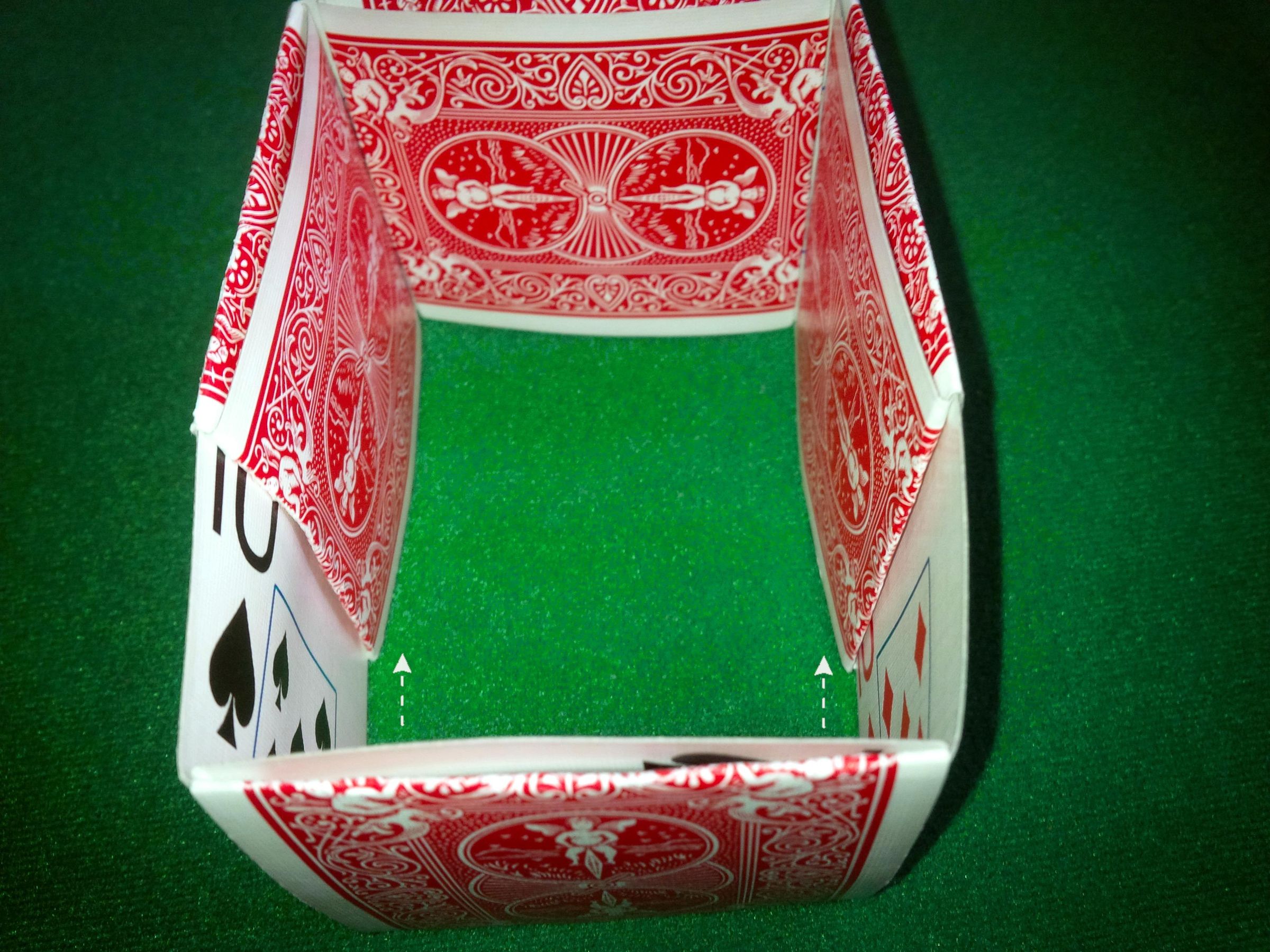 Origami Desktop Organizer From Playing Cards : 7 Steps (with Pictures ...