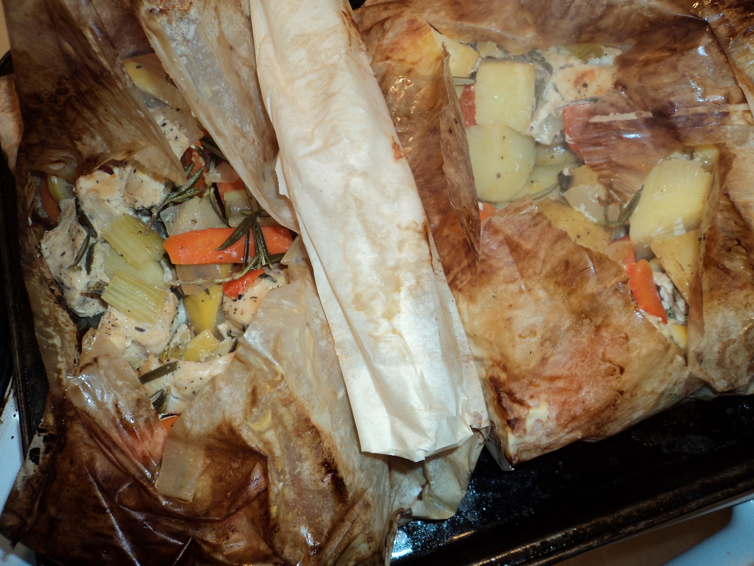Chicken in a Bag - Cooking En Papillote : 6 Steps - Instructables