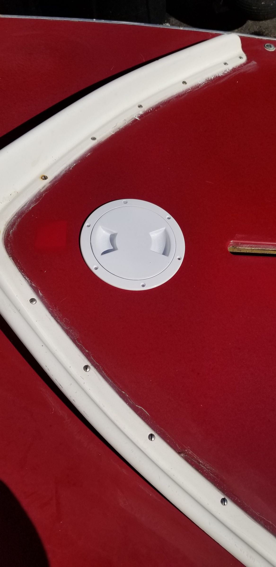 Install an Inspection Port in a Sunfish Sailboat : 10 Steps - Instructables