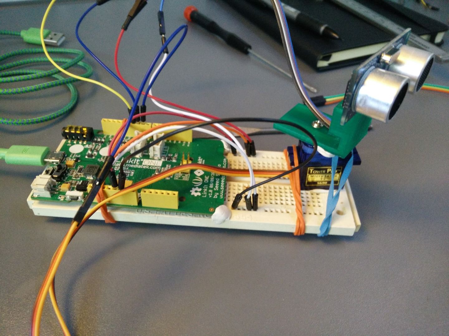 LinkIt ONE Radar Scanner : 9 Steps - Instructables