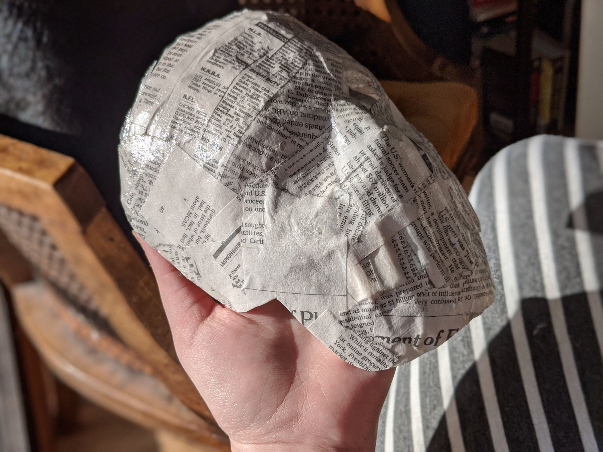 Paper Mache Mask : 11 Steps (with Pictures) - Instructables