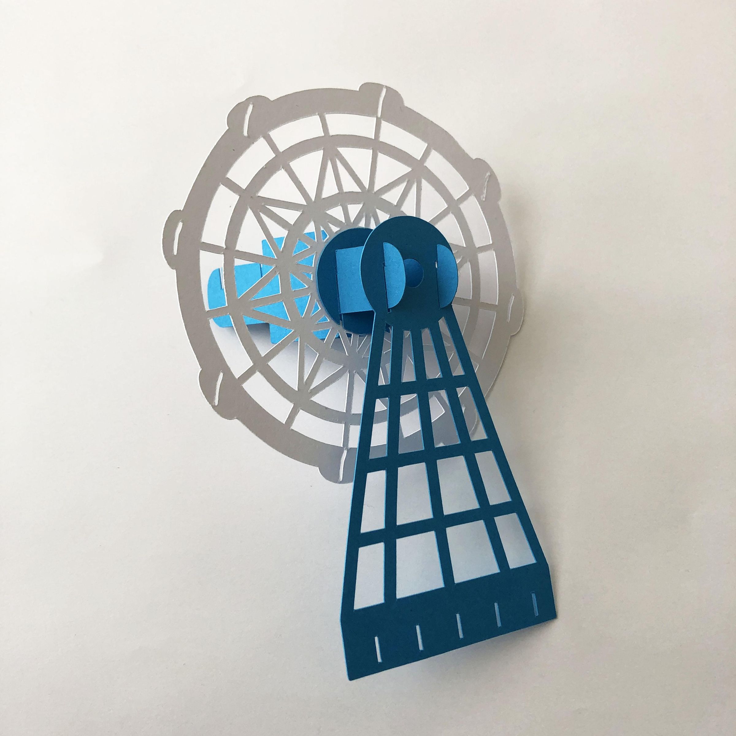 Rotatable Ferris Wheel Pop-Up Card : 9 Steps (with Pictures ...