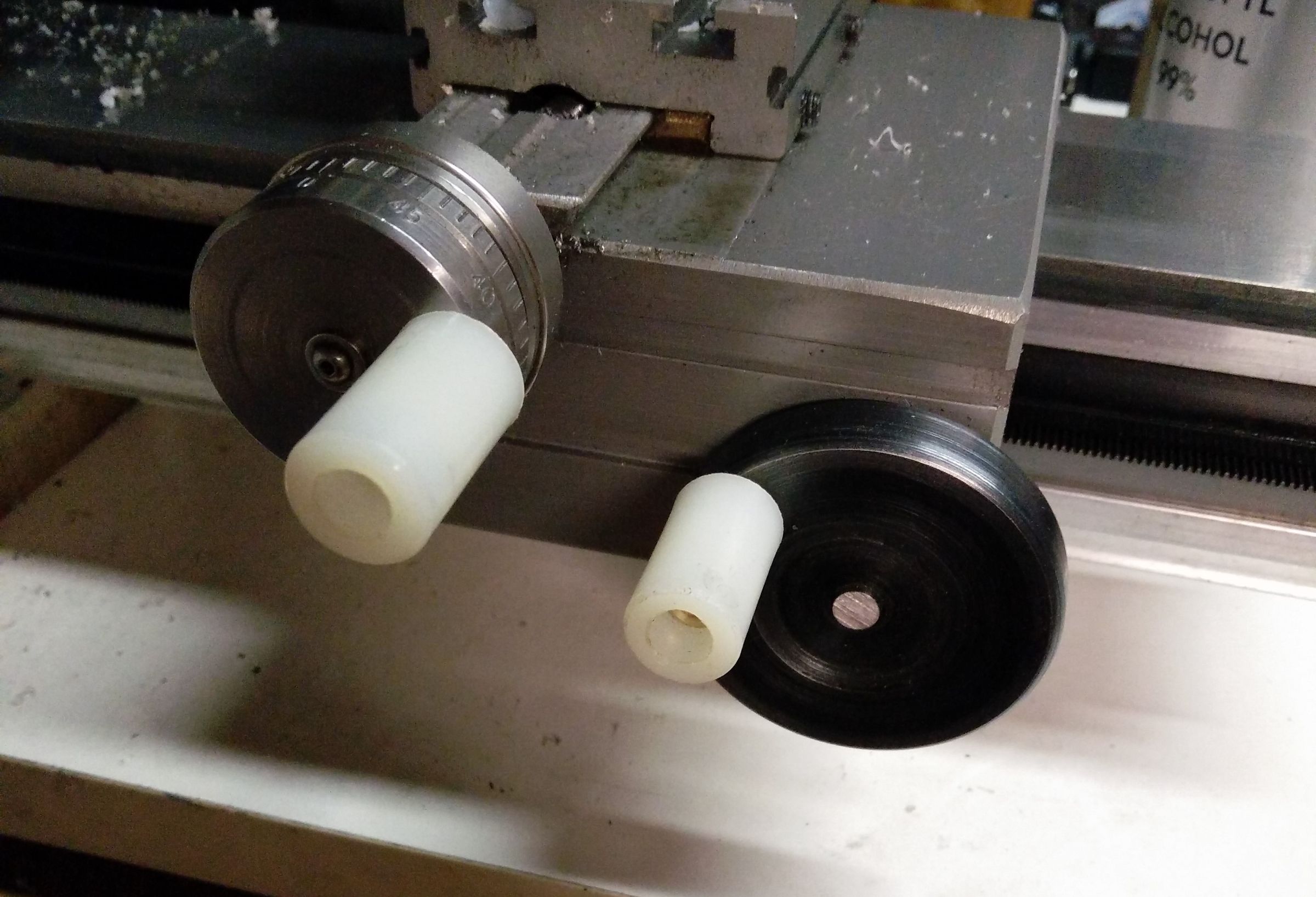 Simple Modification to Taig Lathe Turn Handles - Instructables