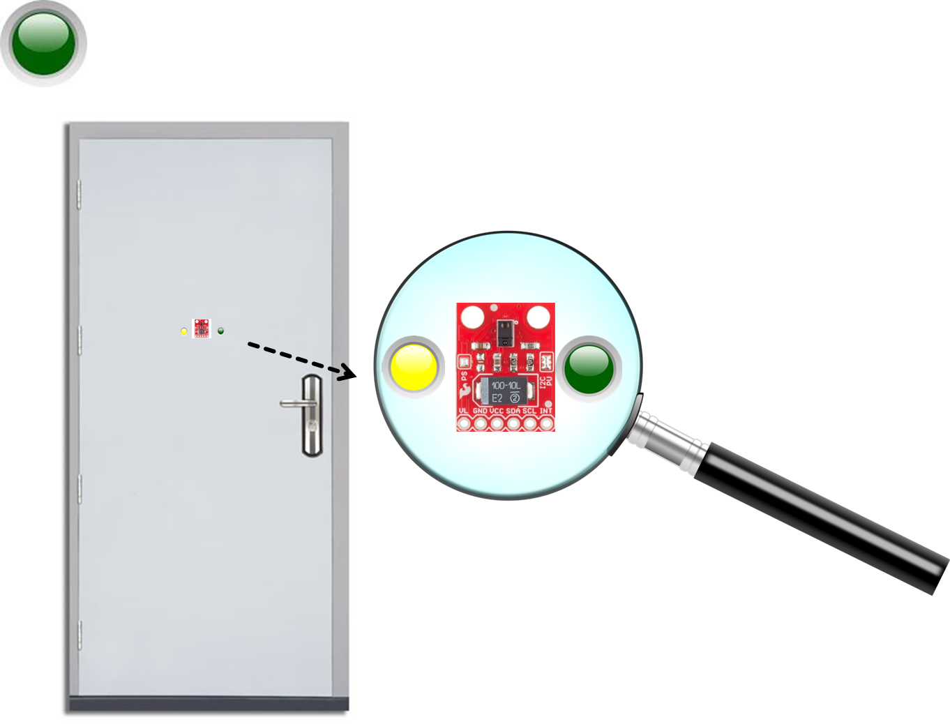 Gesture Controlled Door Lock With Arduino and Electric Peppermill : 13 ...