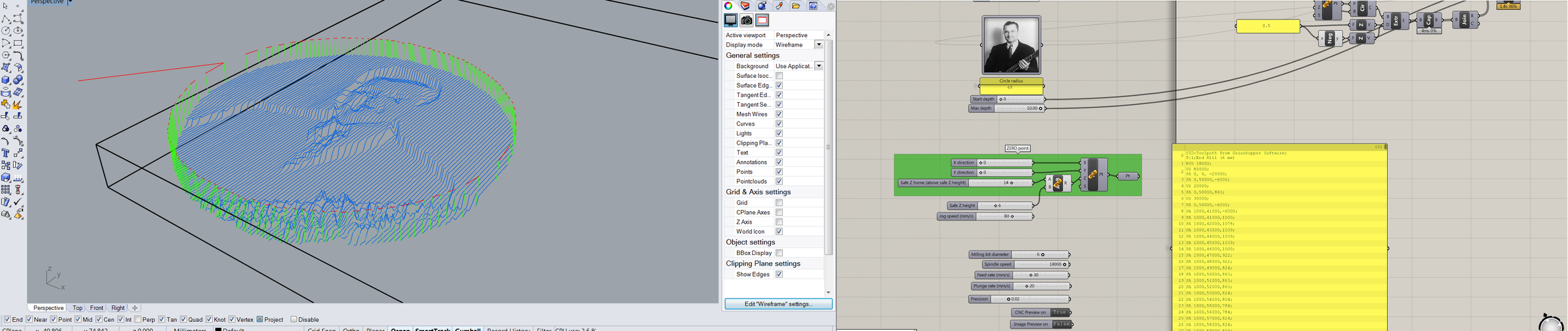 Make Awesome 3D Geometry by Programming CNC-code : 8 Steps (with ...