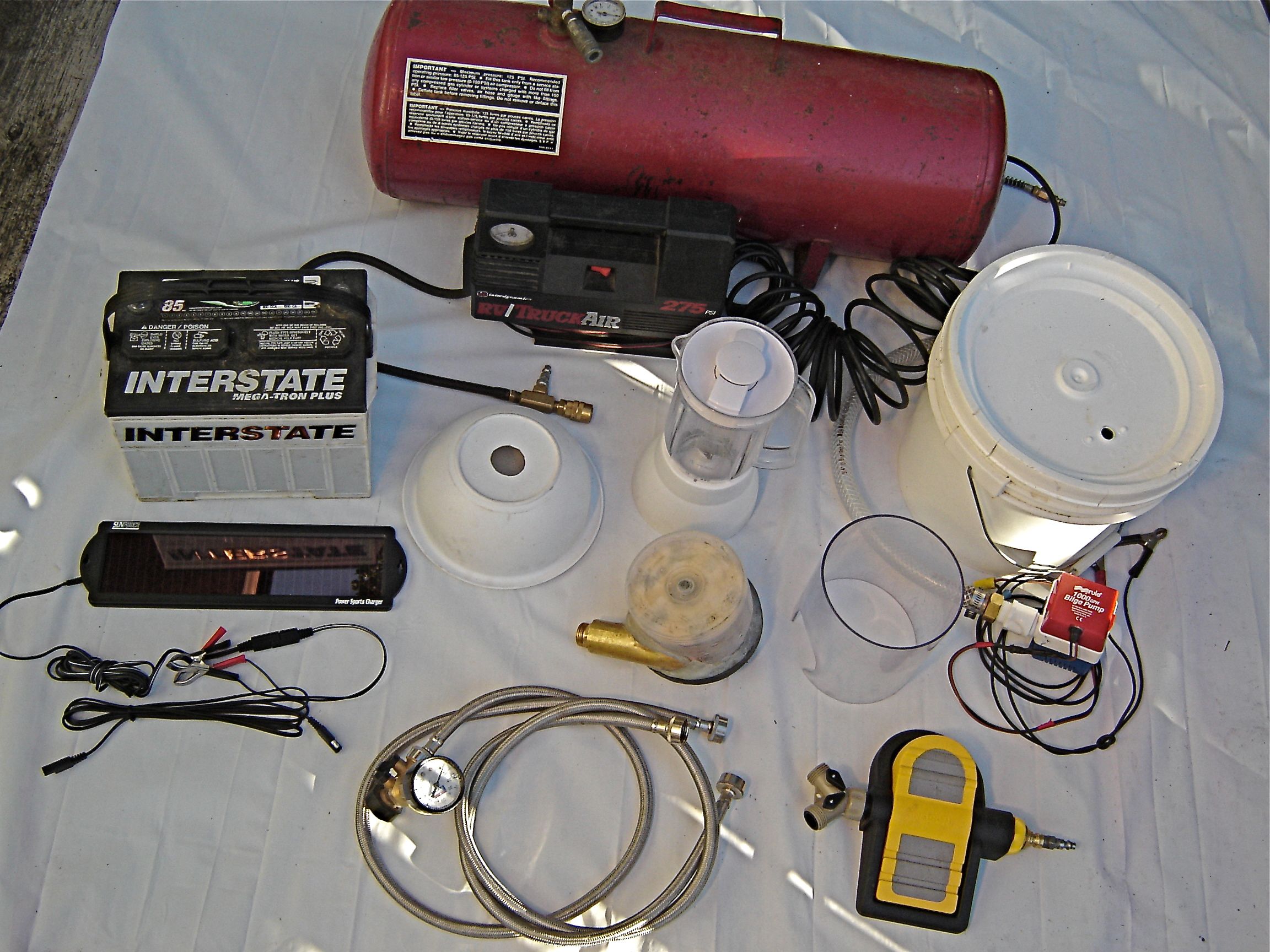 Recycled Off-Grid Tesla CD Turbine Power-Boost Blender : 8 Steps (with ...