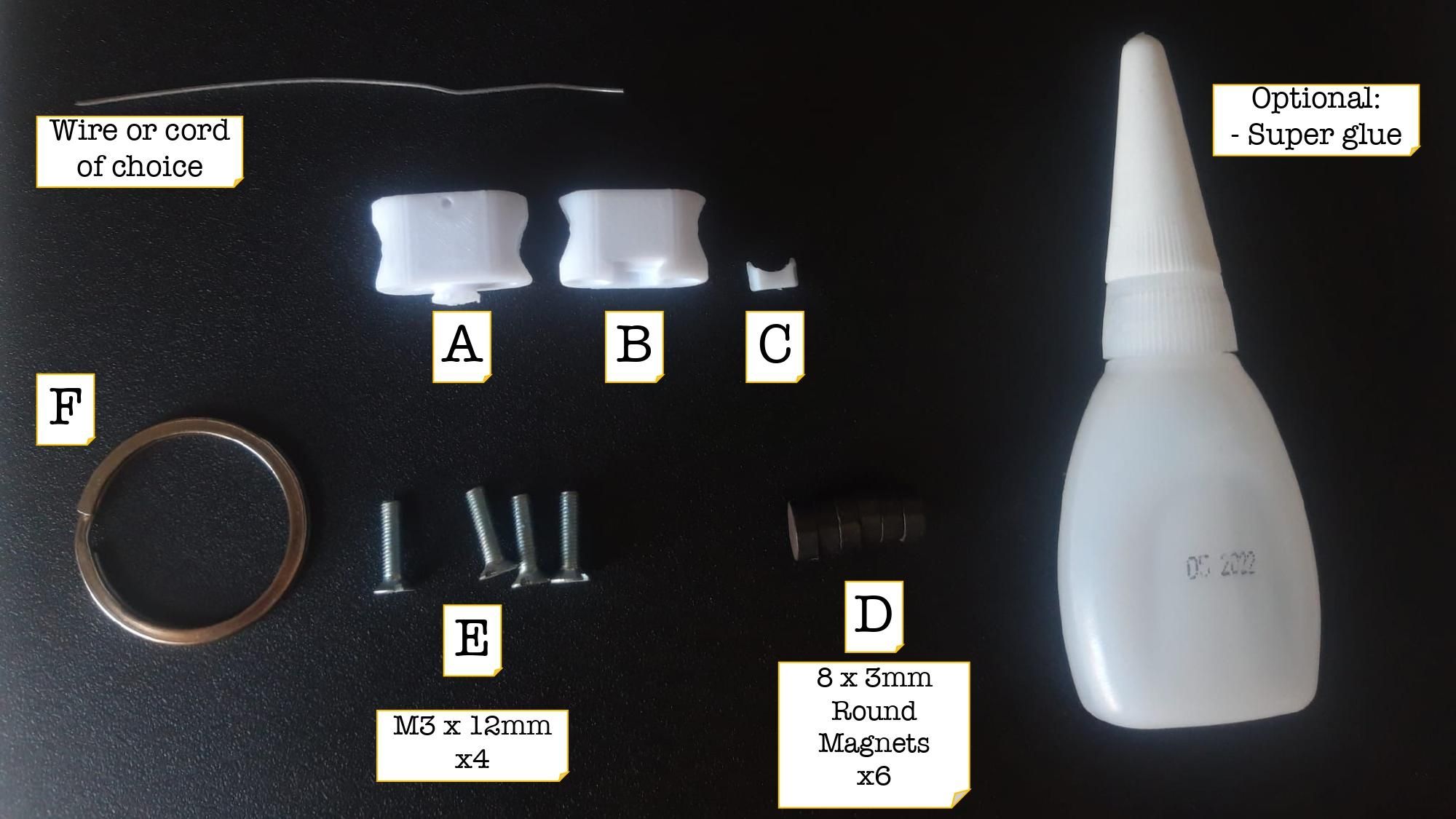 Switchable Magnetic Key Ring : 3 Steps (with Pictures) - Instructables