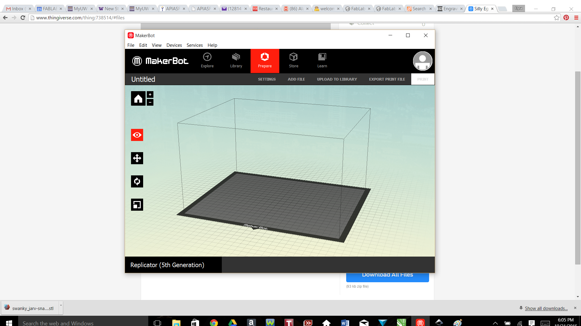 3D Printing Intro to Makerbot : 7 Steps (with Pictures) - Instructables