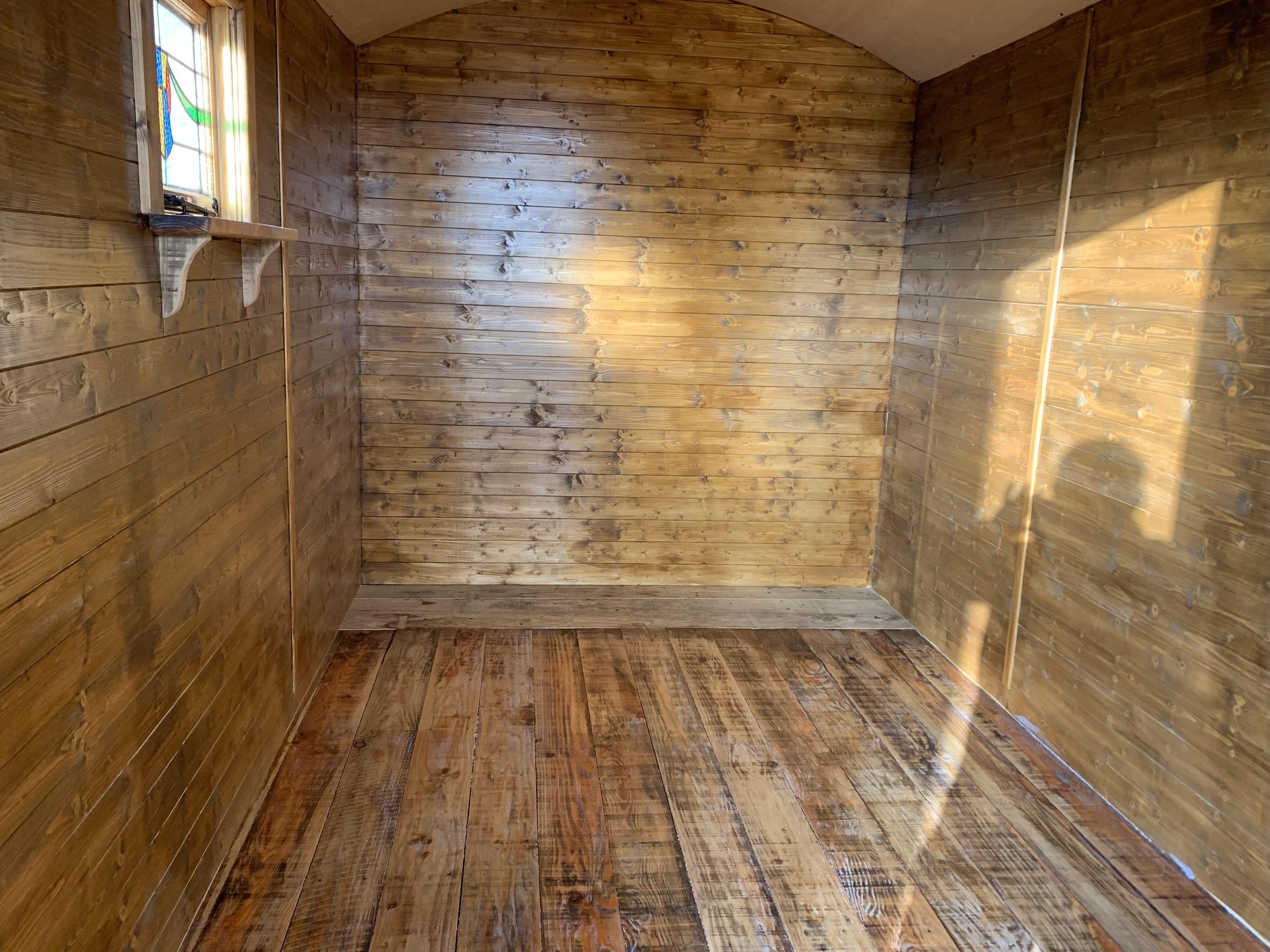 Self Build Shepherds Hut. Step by Step With Photos. Off Grid Living ...