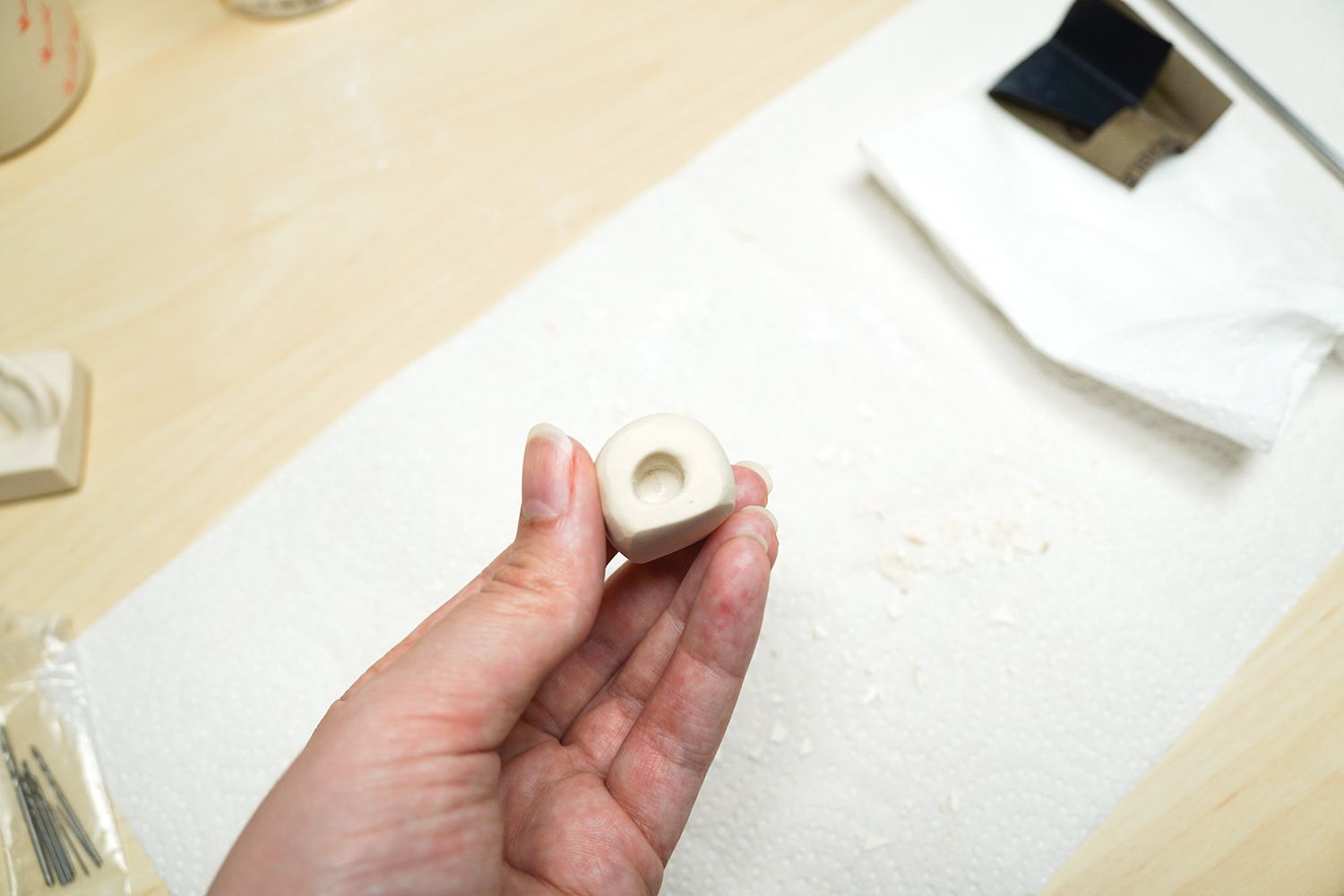How to Cast an Ear in Plaster | DIY Earring Display Stand for Jewellery ...