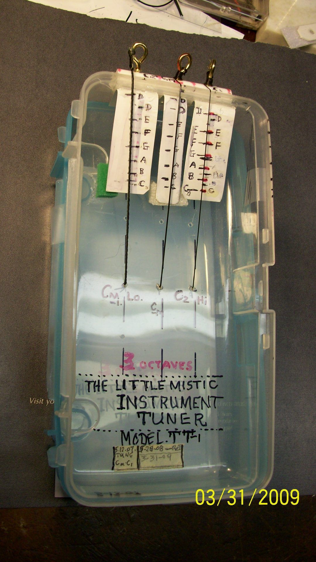 Musical Instrument Tuner Using Elastic String : 4 Steps (with Pictures ...