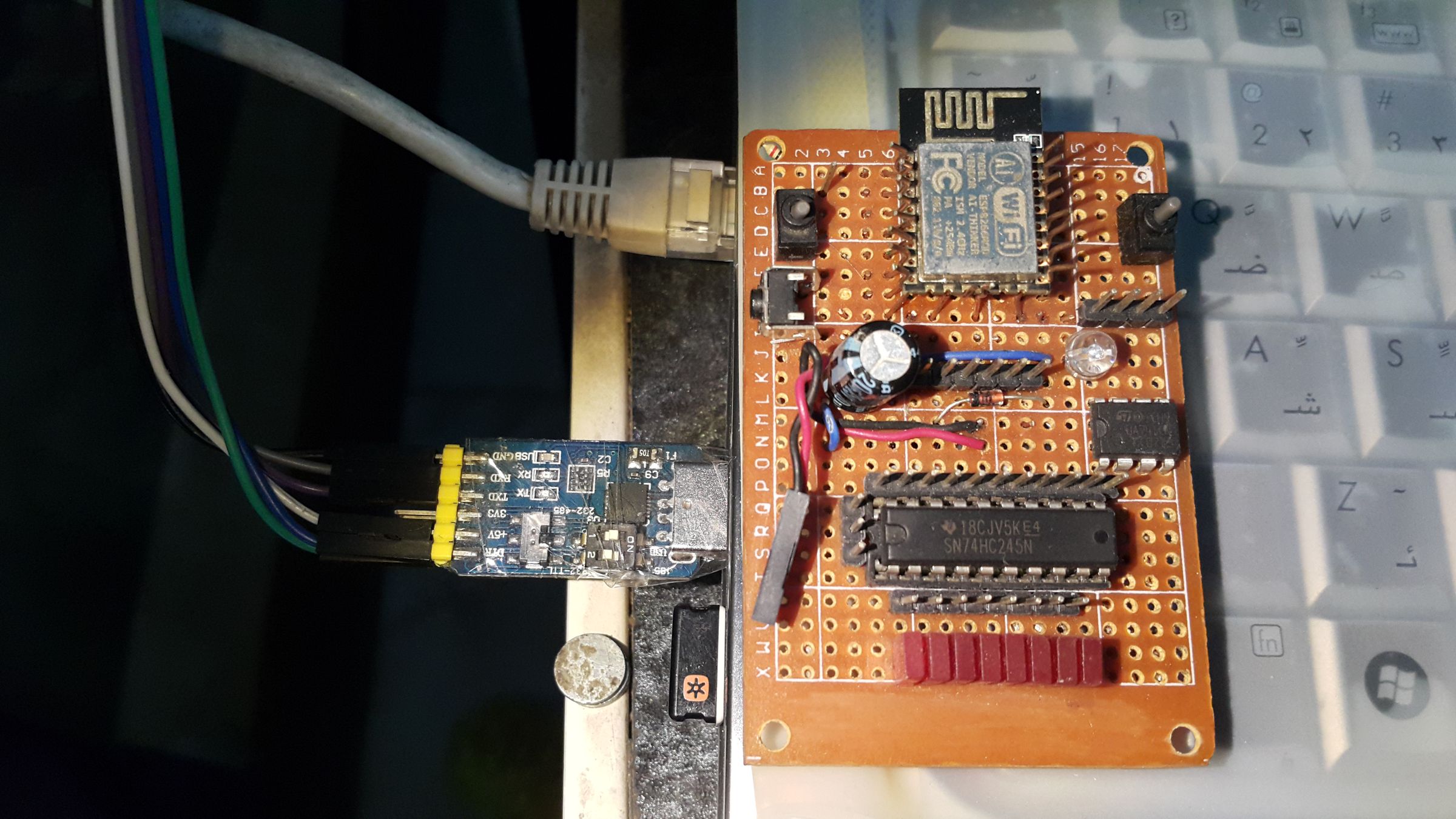 Cheap and Easy ESP8266-01 Programming Jig - Use With Arduino IDE : 3 ...