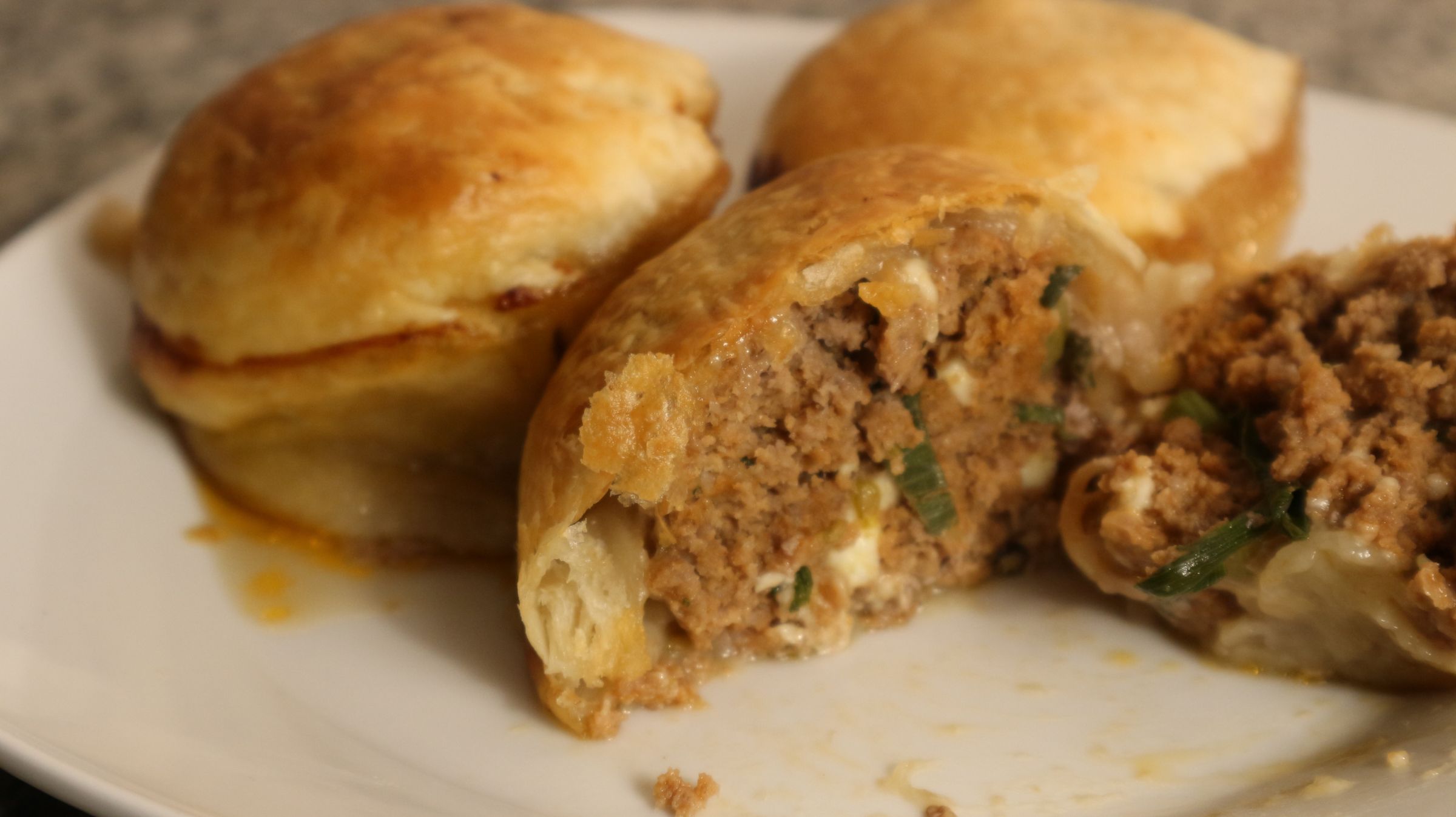 Puff Pastry Wrapped Barbecue Feta Meatballs Recipe (with Pictures ...