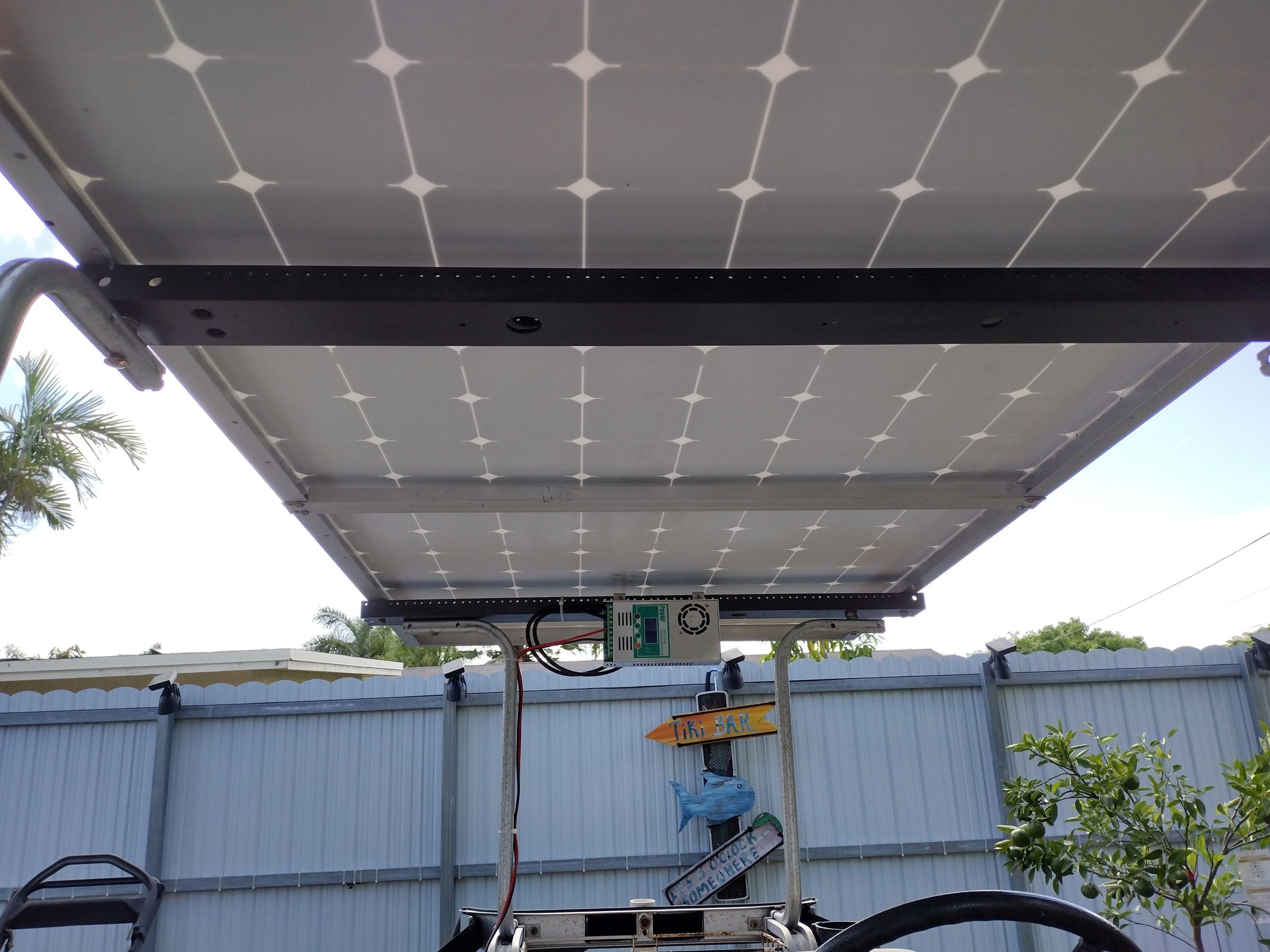 Solar Golf Cart on a Budget - a Self Charging Battery Bank on Wheels ...