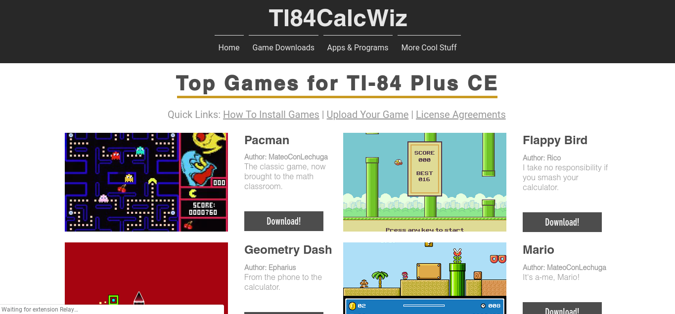 How to Put Games on a TI-84 Plus CE : 7 Steps - Instructables