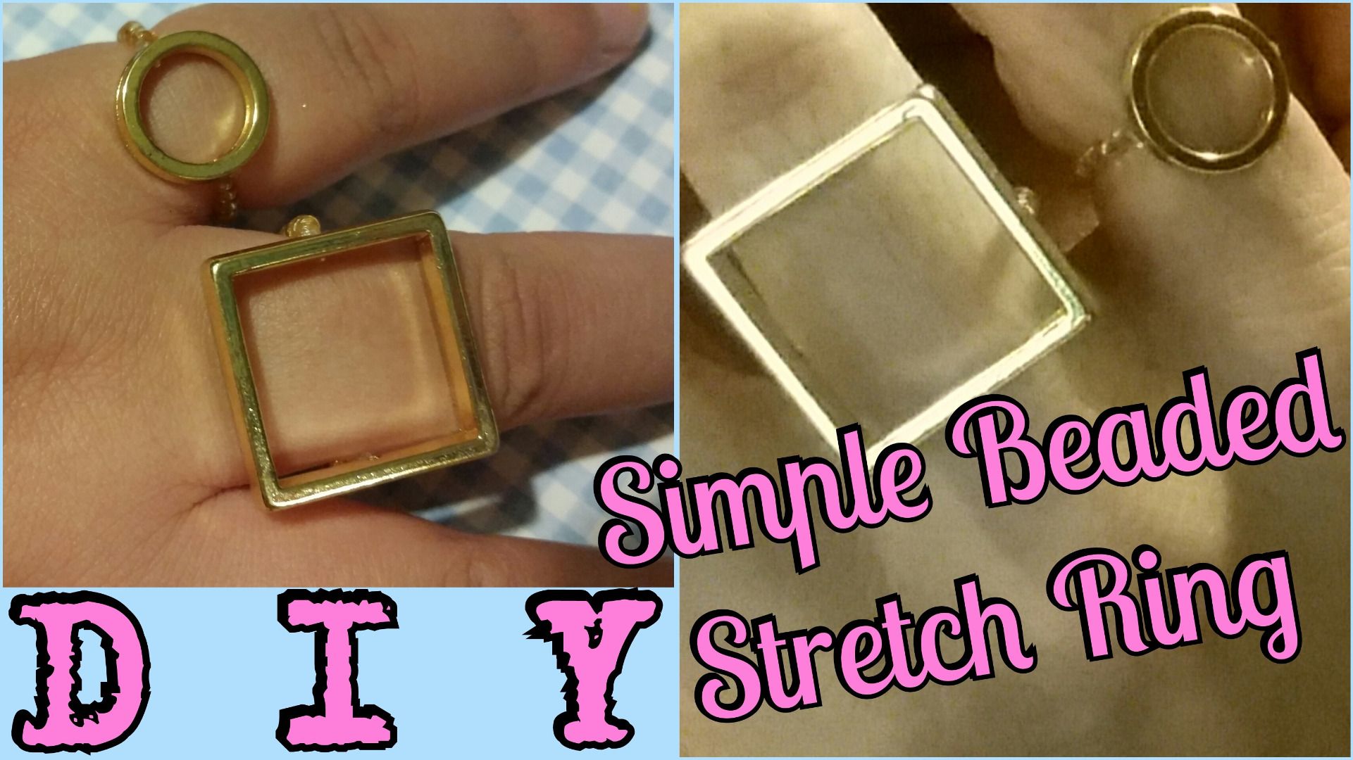 DIY Simple Beaded Stretch Rings : 5 Steps - Instructables