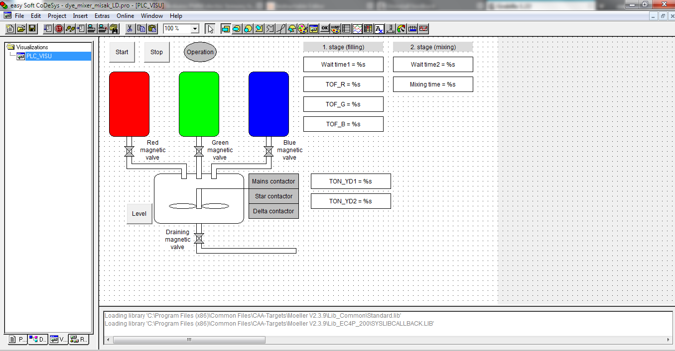 Dye Mixer Plc Program/simulation - Instructables