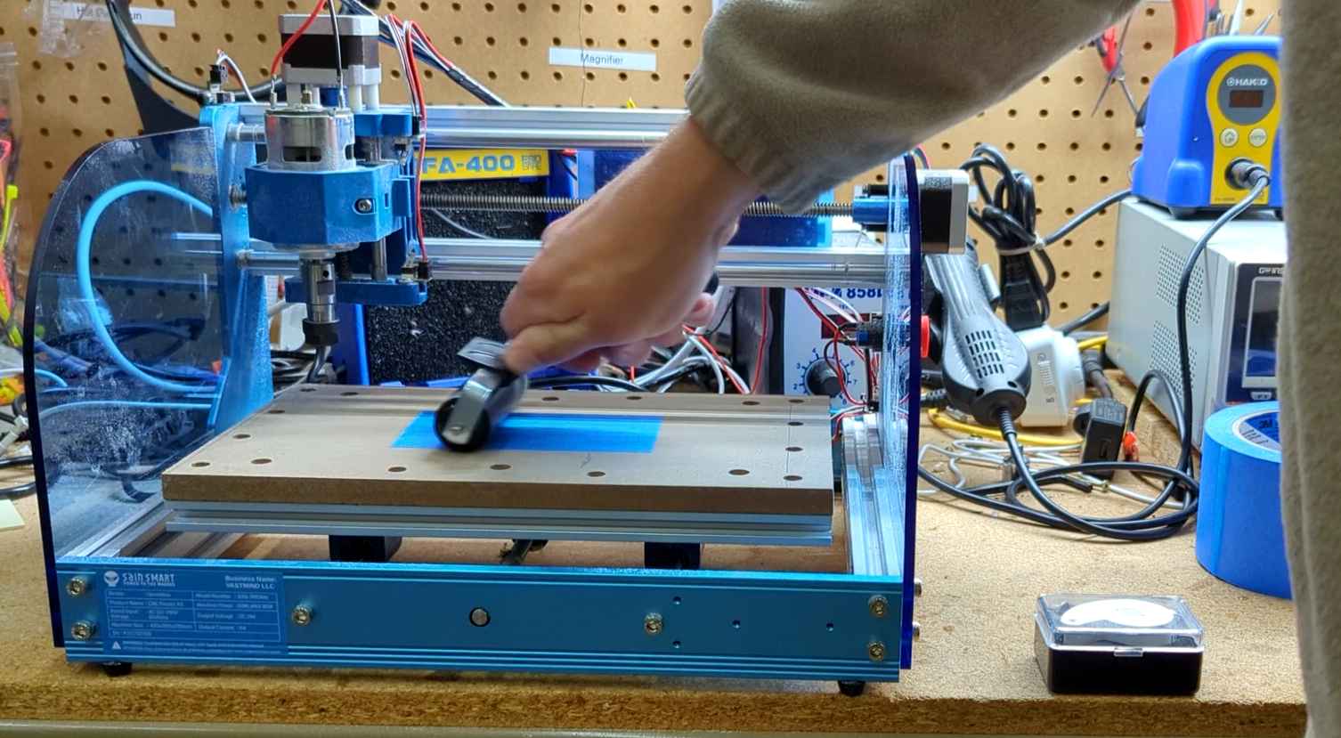 Milling Printed Circuit Boards (PCBs) on a Cheap CNC Machine : 19 Steps ...