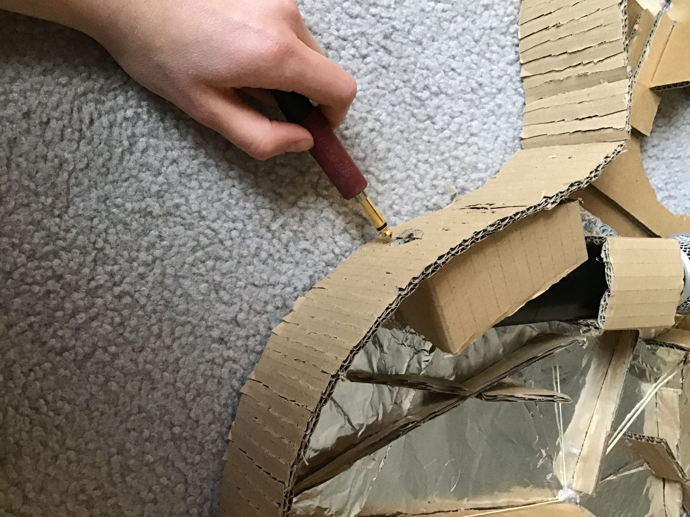 Homemade Cardboard Electric Guitar : 13 Steps (with Pictures ...
