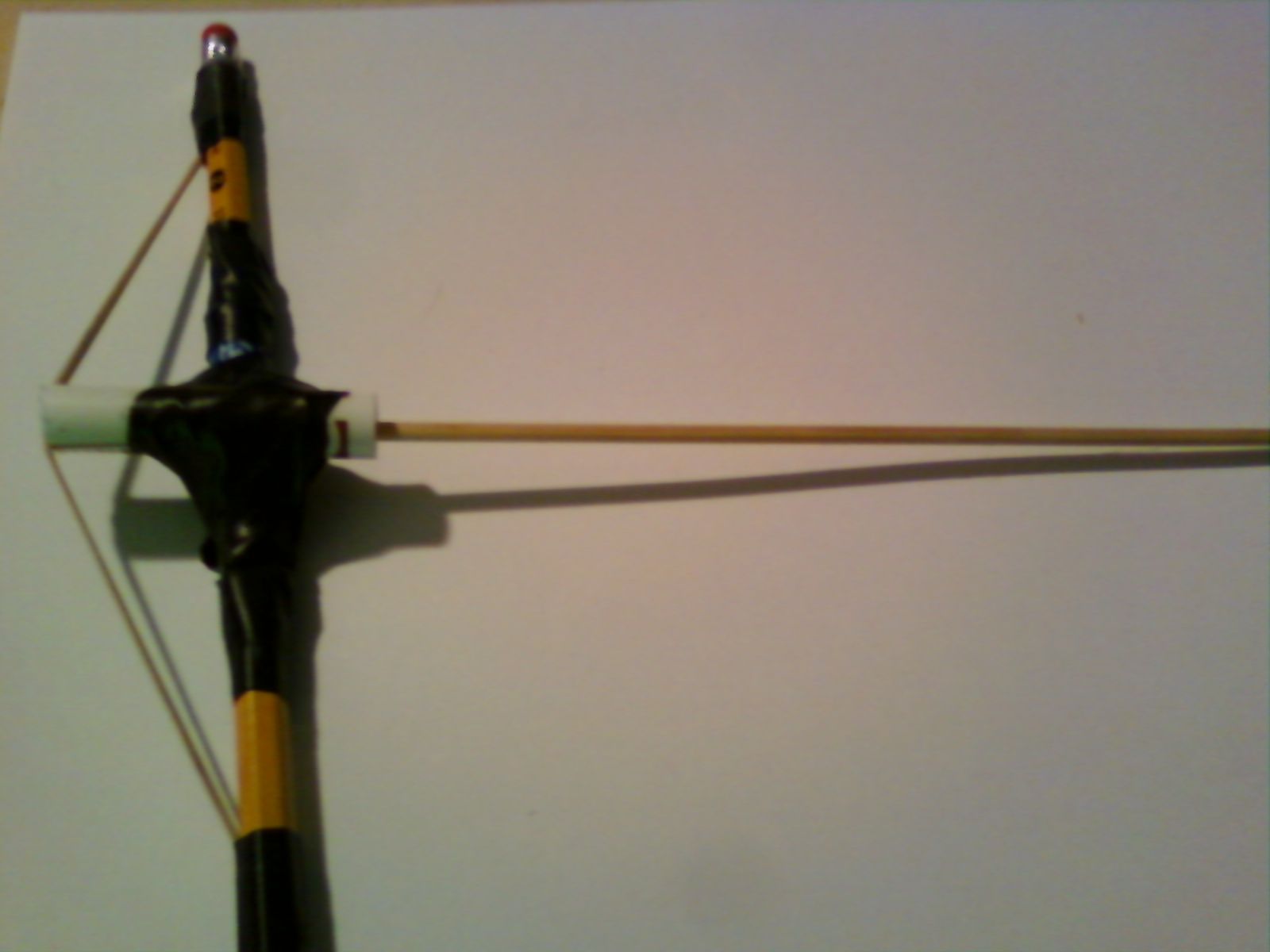 Pencil/pen Crossbow : 8 Steps - Instructables