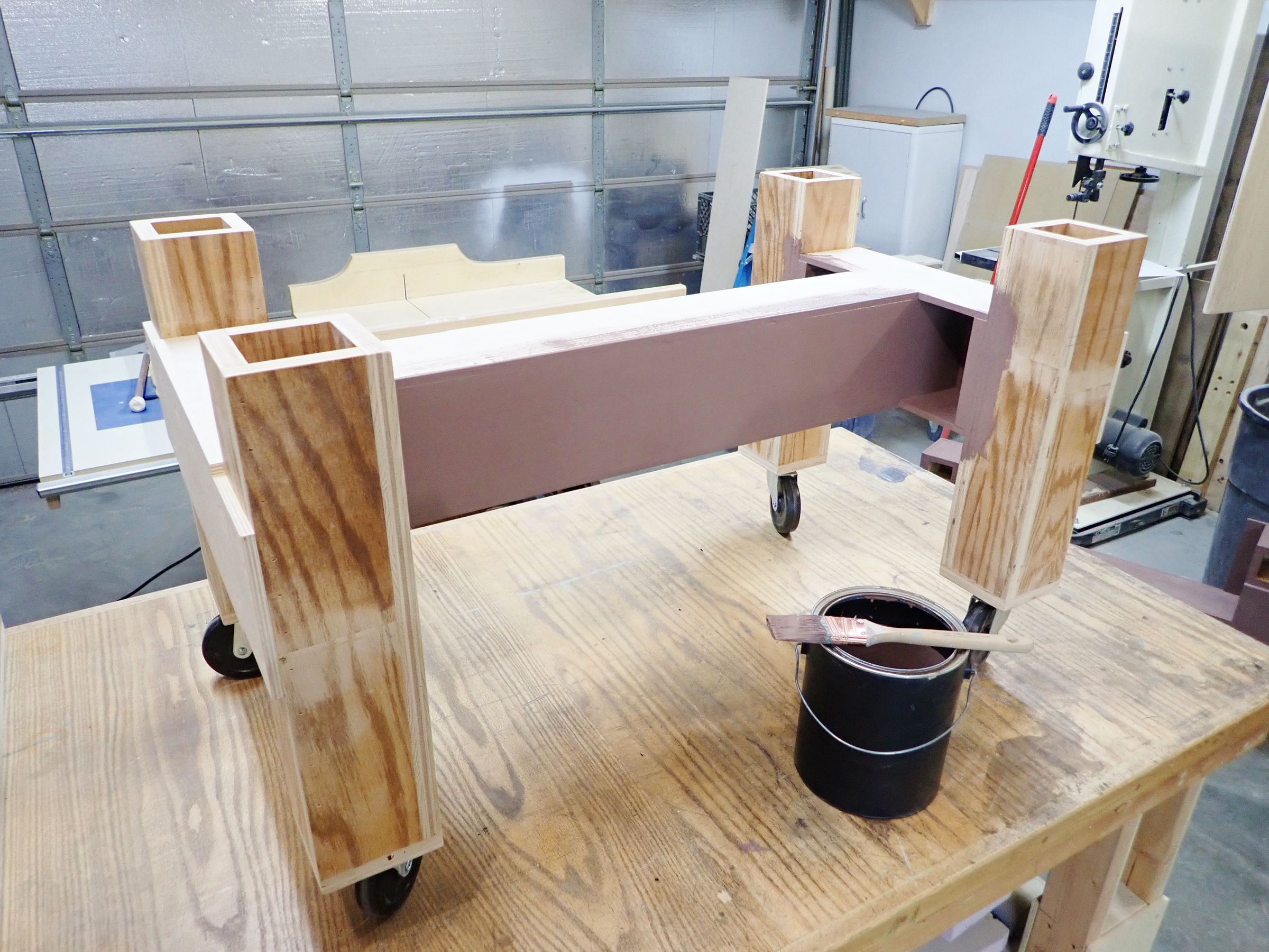 Make an Adjustable-Height Table With a Car Jack : 16 Steps (with ...