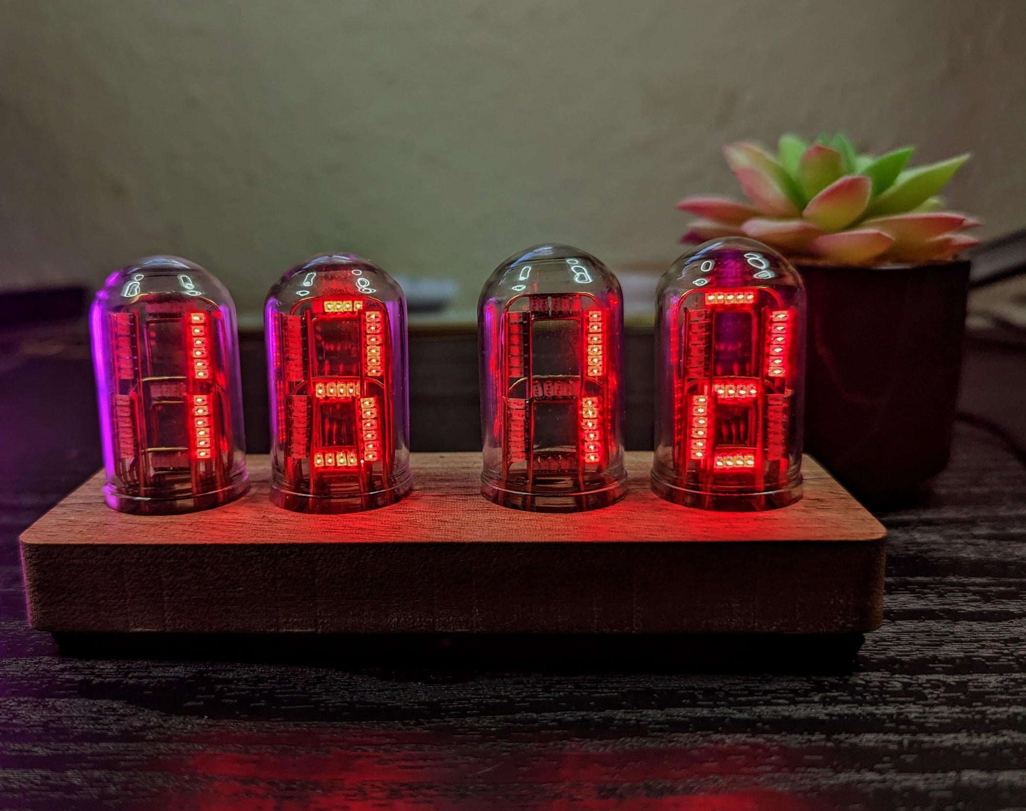 A "Nixie Tube" Style Desk Clock : 12 Steps (with Pictures) - Instructables