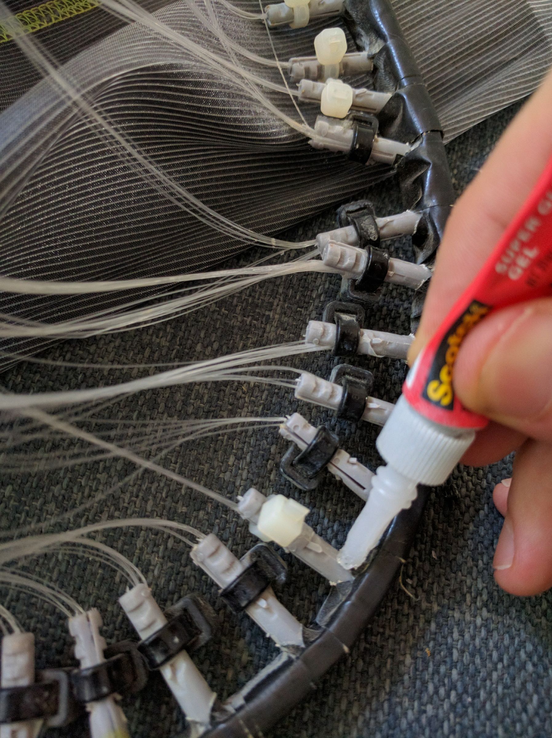 Living Rainbow- an Arduino Controlled Fiber Optic Cape : 10 Steps (with ...