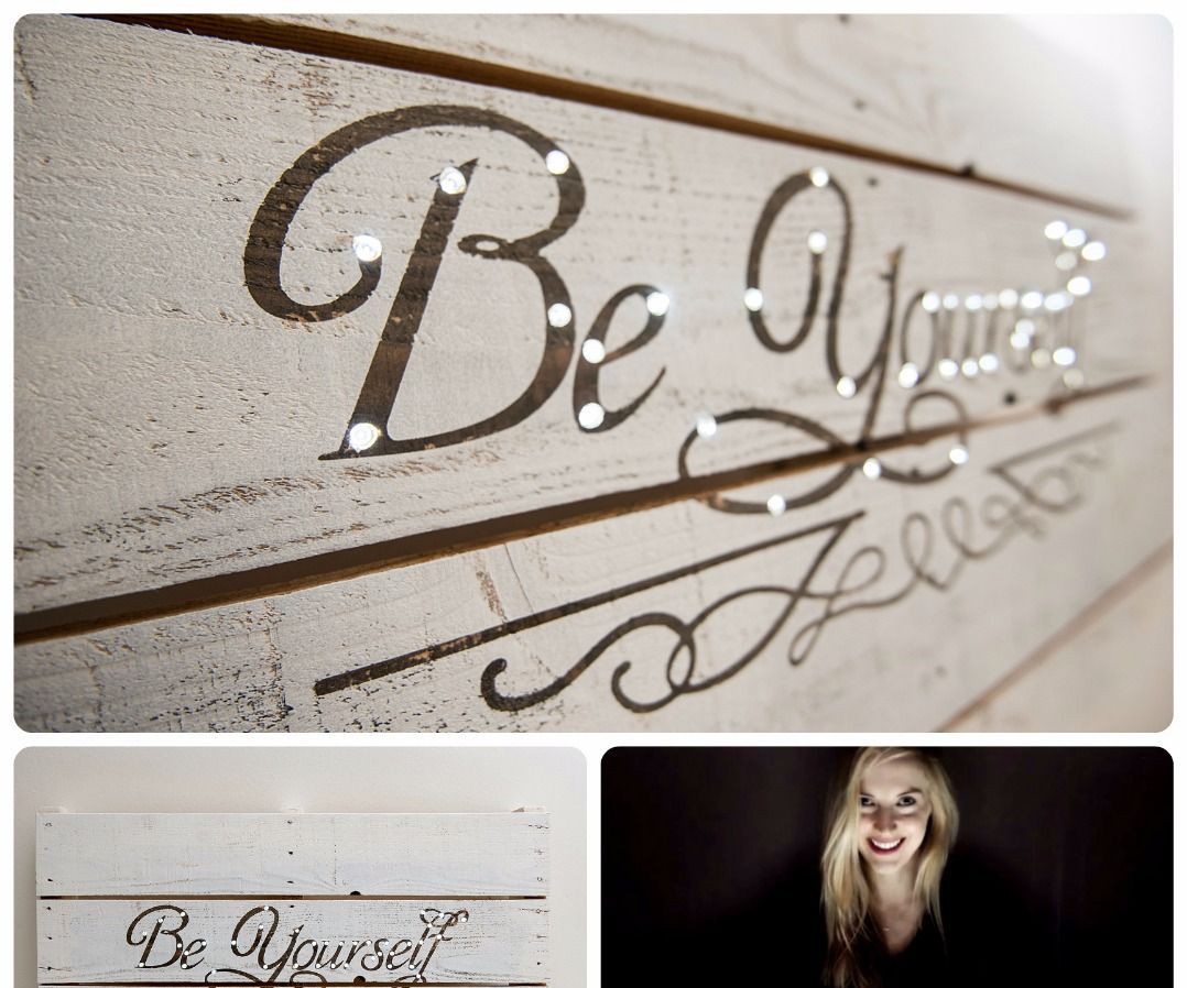 Letter Wall Decor With LED Lights : 7 Steps (with Pictures) - Instructables