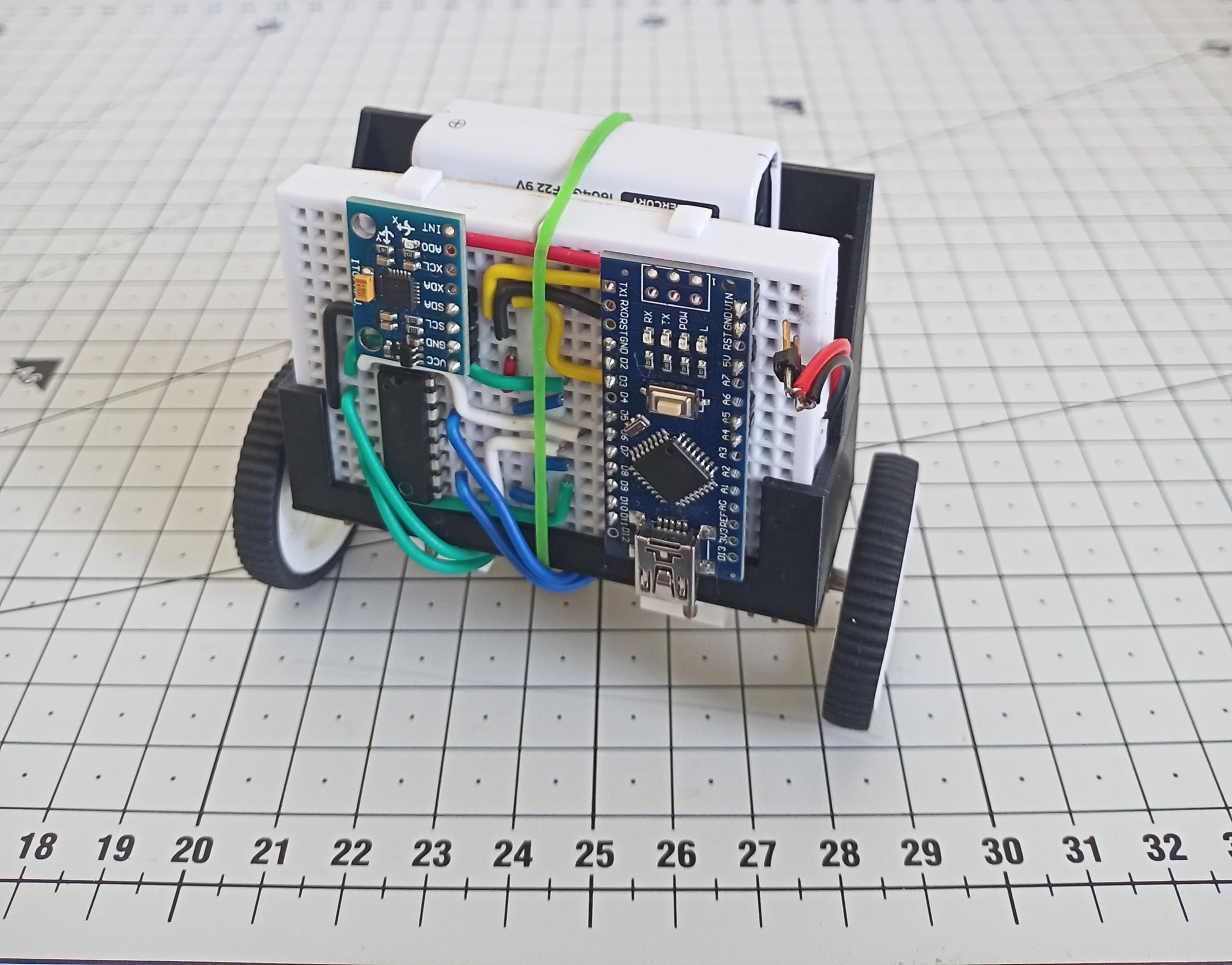 The Breadboarded Self Balancing Robot : 18 Steps (with Pictures ...