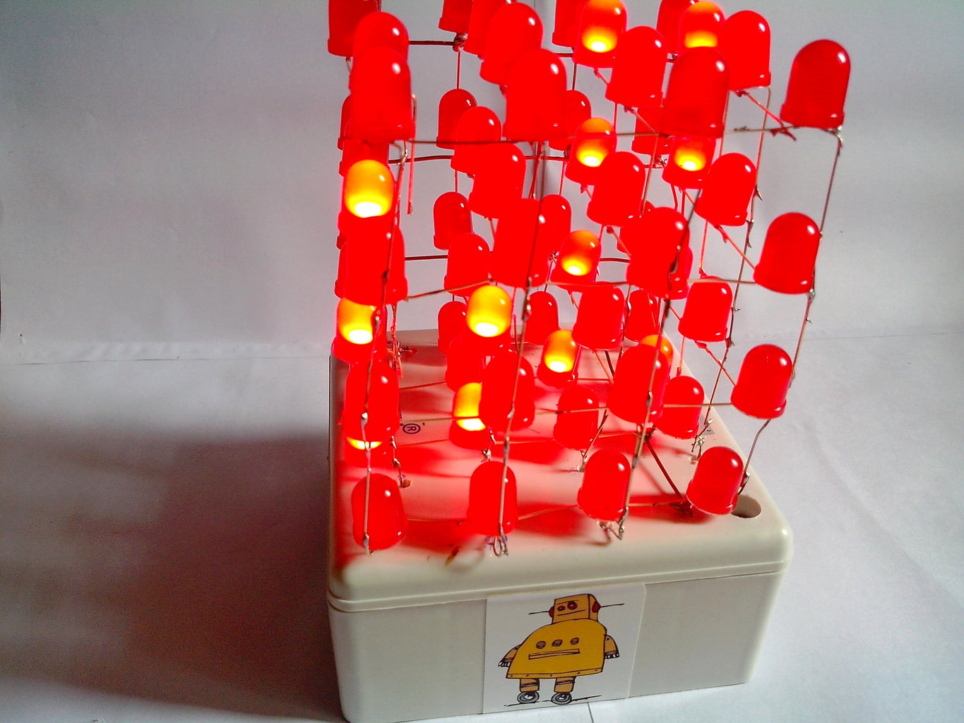 4 X 4 X 4 Led Cube Arduino 16 Steps Instructables 4071