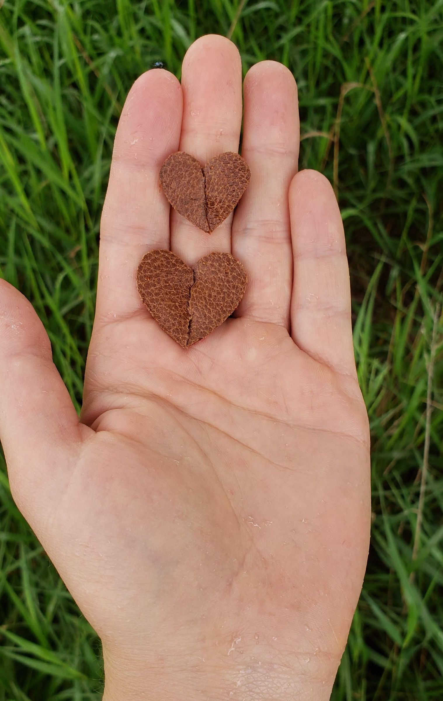 Leather Heart Ring (With Customizable Template) : 4 Steps (with ...