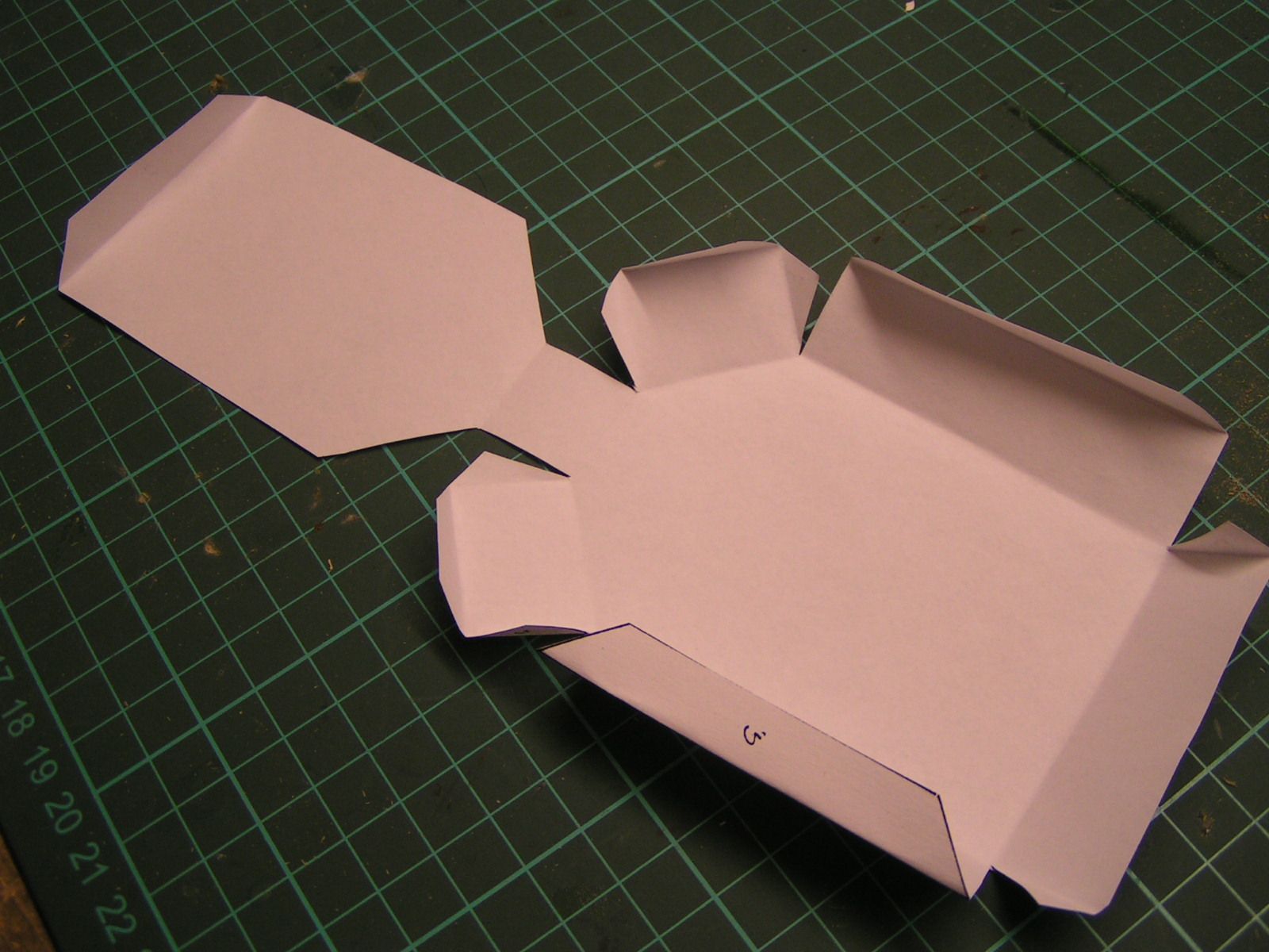 Small Papercraft Coffin and Headstone Desk Ornament. : 4 Steps ...