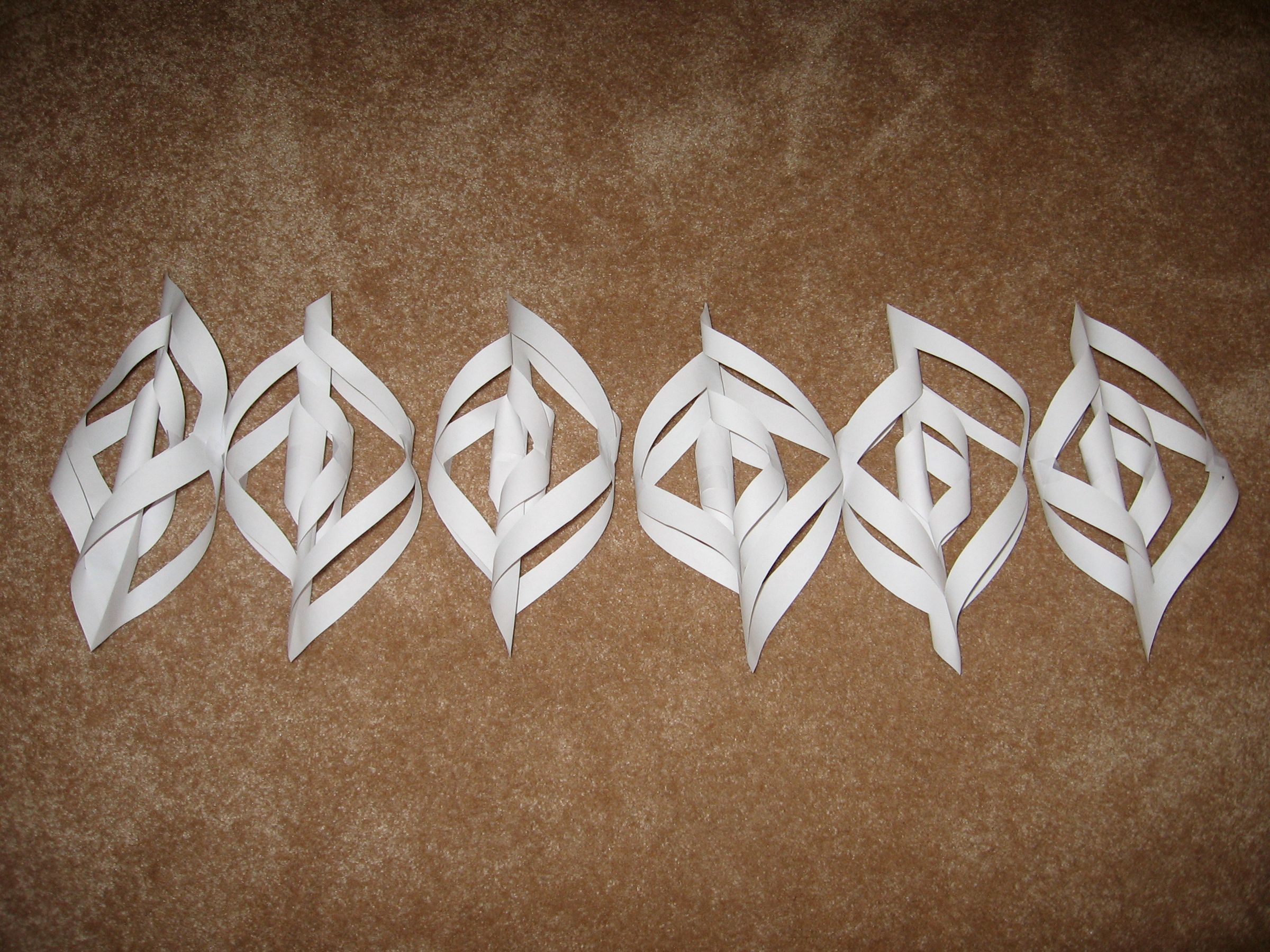 Super-cool Easy 6 Pointed Snowflake : 7 Steps - Instructables
