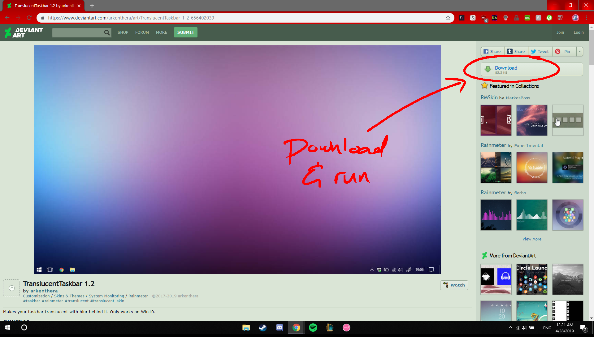 Rainmeter - Setting Up a Minimal Desktop (Win 10) : 30 Steps ...