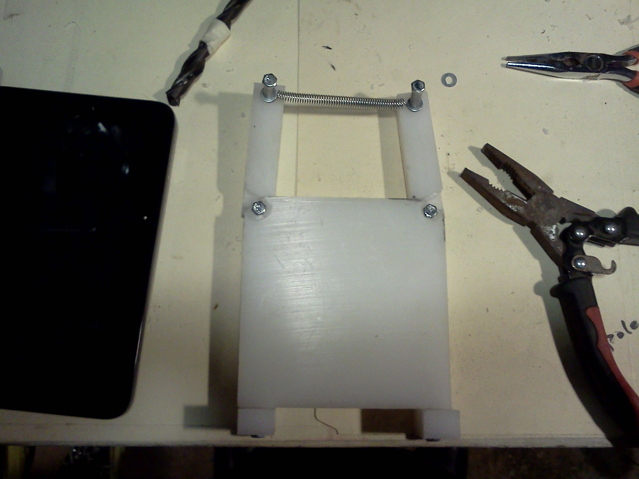 Zero Gravity Tablet or Ereader Floor Stand From Balanced Arm Lamp ...