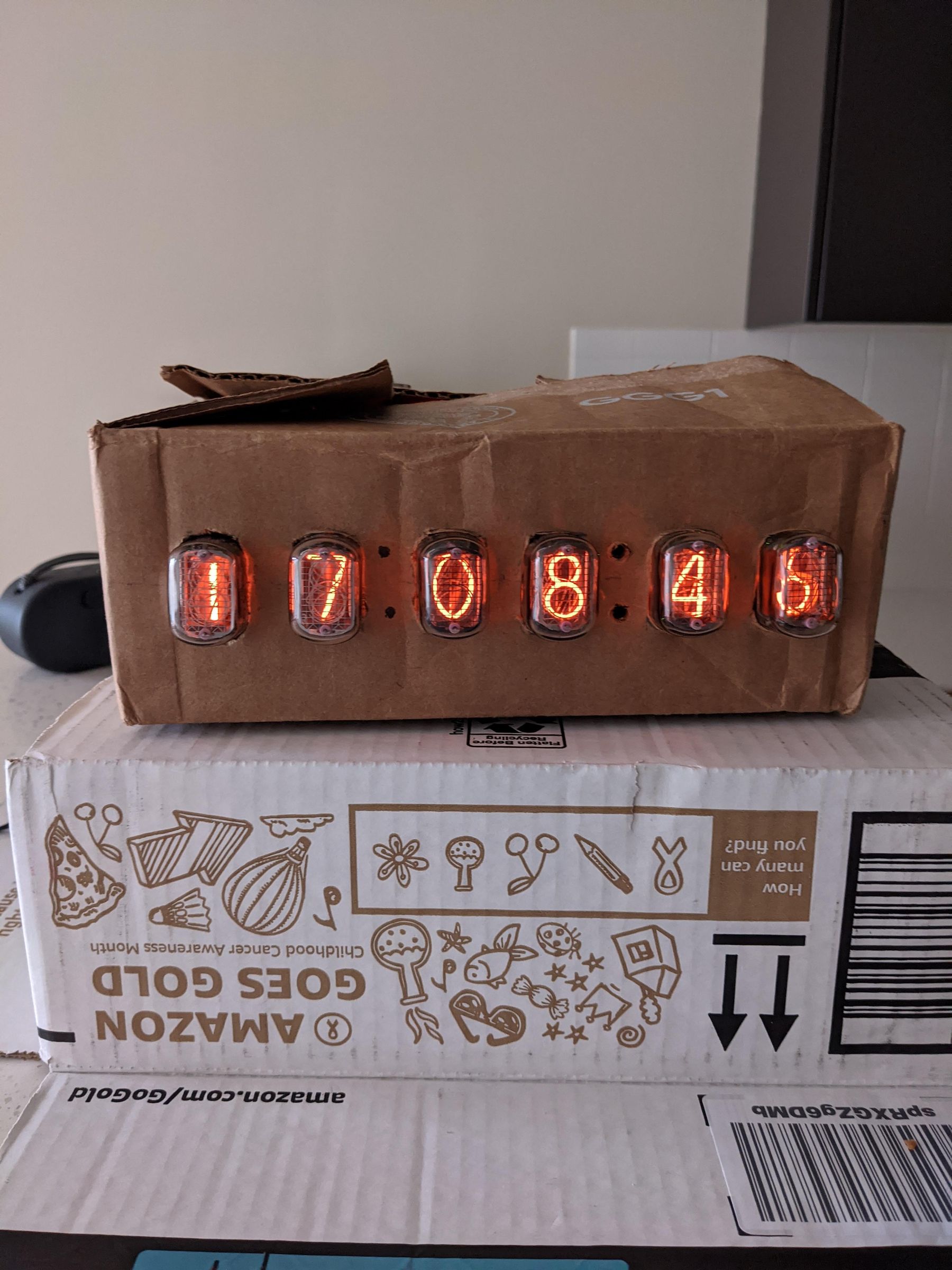 Make Nixie Clock With Arduino in MDF Wood Case : 11 Steps (with ...