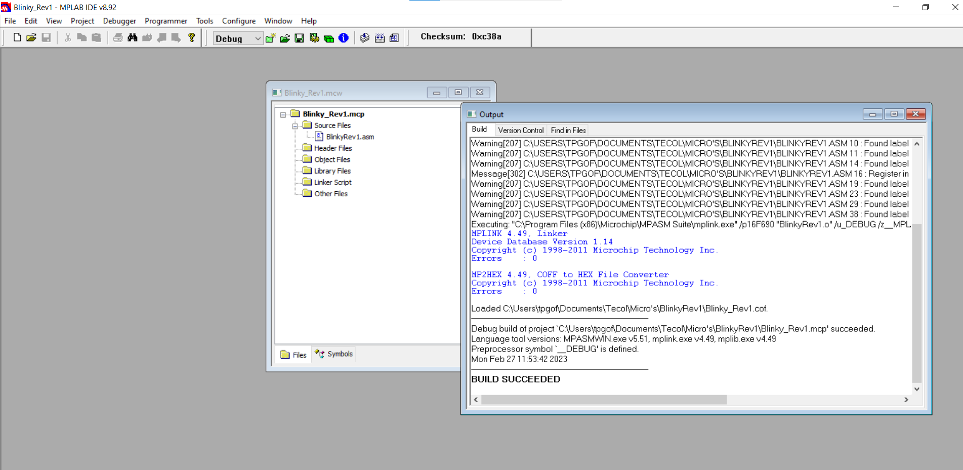 Assembly Language Blinking Lights for a PIC16 : 6 Steps (with Pictures ...