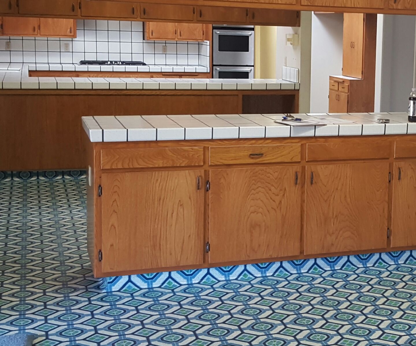 Vintage Tile Kitchen Countertops How To Remove Or Demolish Old Tile