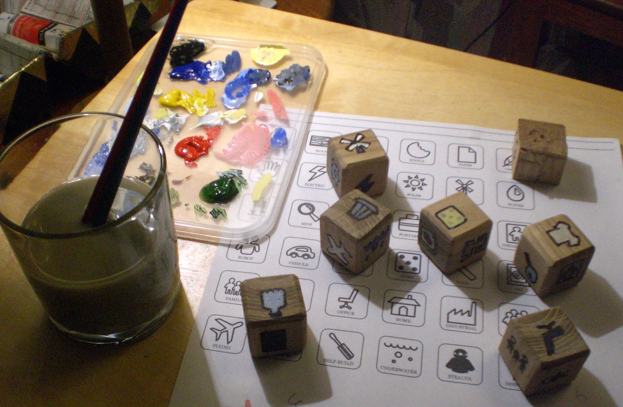Invention Dice : 4 Steps (with Pictures) - Instructables