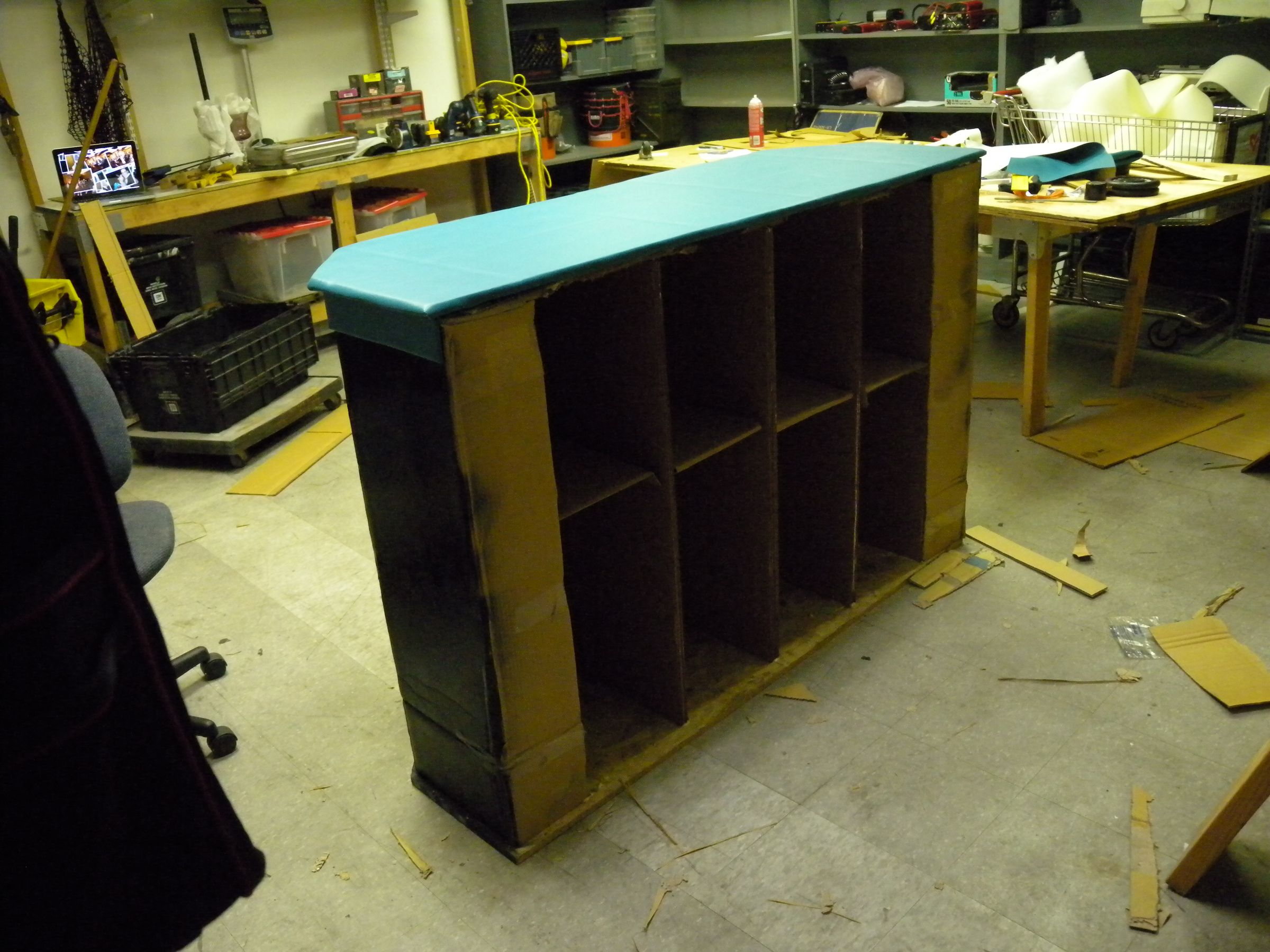 The Card Bar - Functional Cardboard Furniture : 12 Steps (with Pictures ...