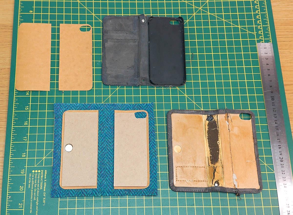 DIY Phone Case | How to Make a New Phone Cover Using Your Old One As a ...