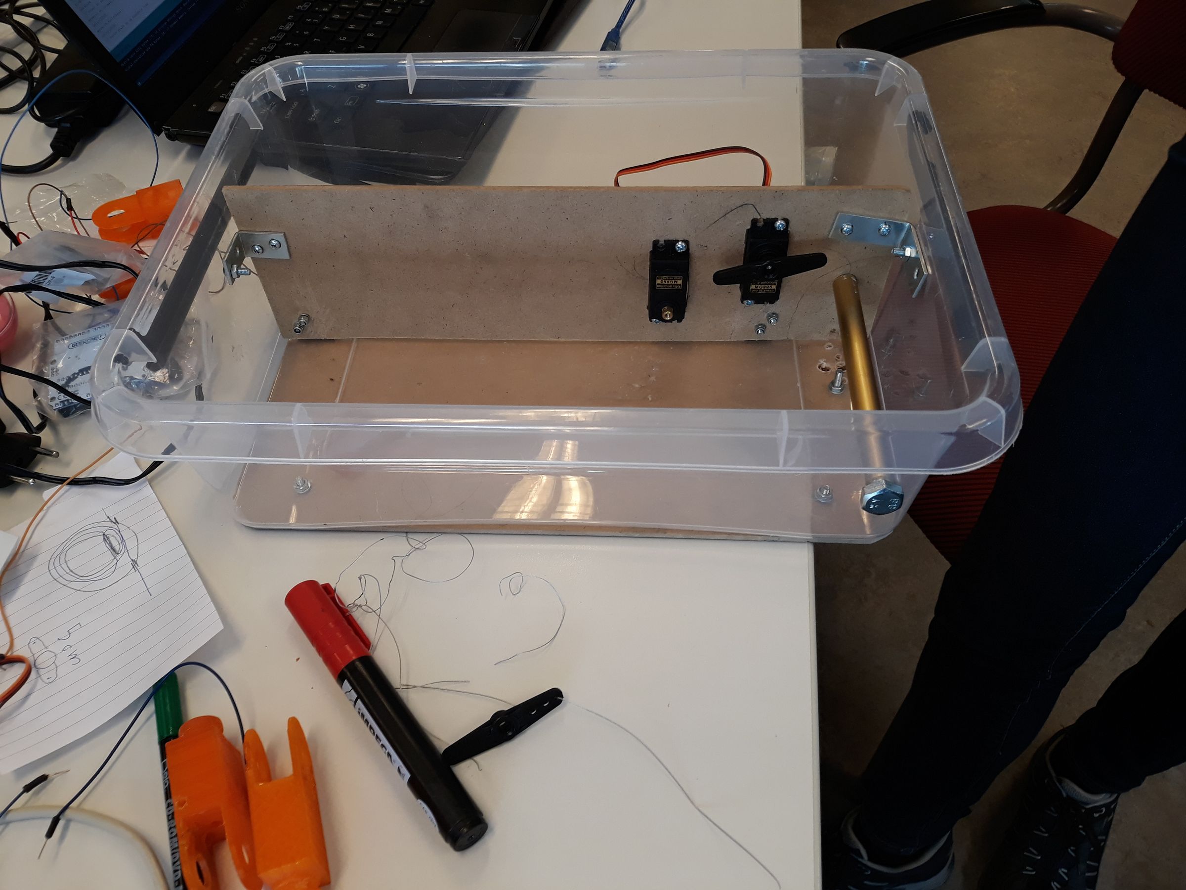 Wire Controlled Robot Arm : 31 Steps - Instructables