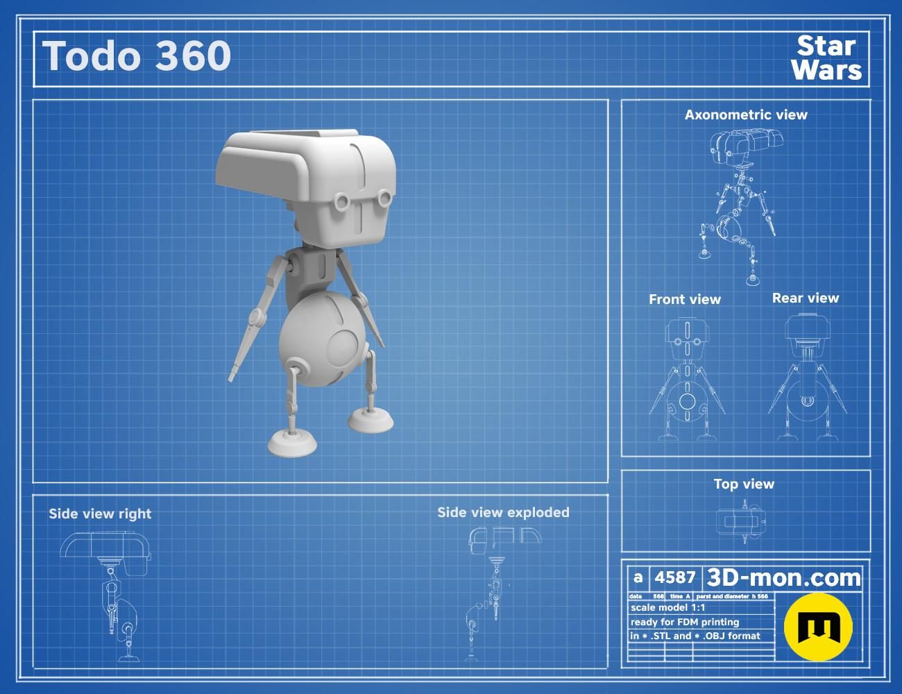 Making Life-size Todo 360! (Cad Bane's Droid - Star Wars) : 3 Steps (with Pictures) - Instructables