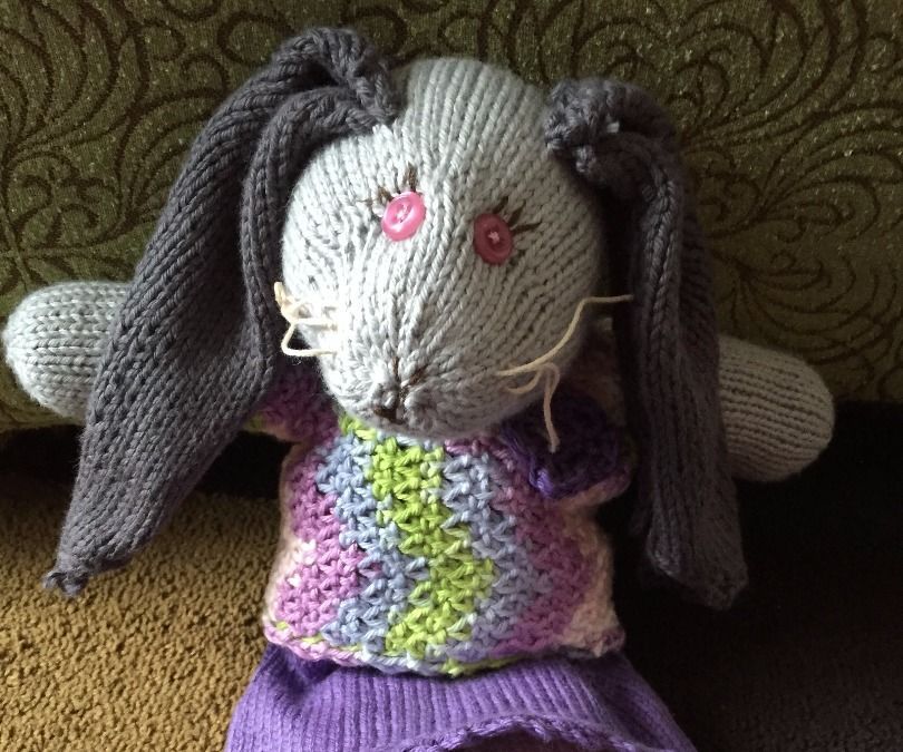 "Mabel" a Knitted Soft Bunny for Little Hands (or Big Hands) : 10 Steps ...