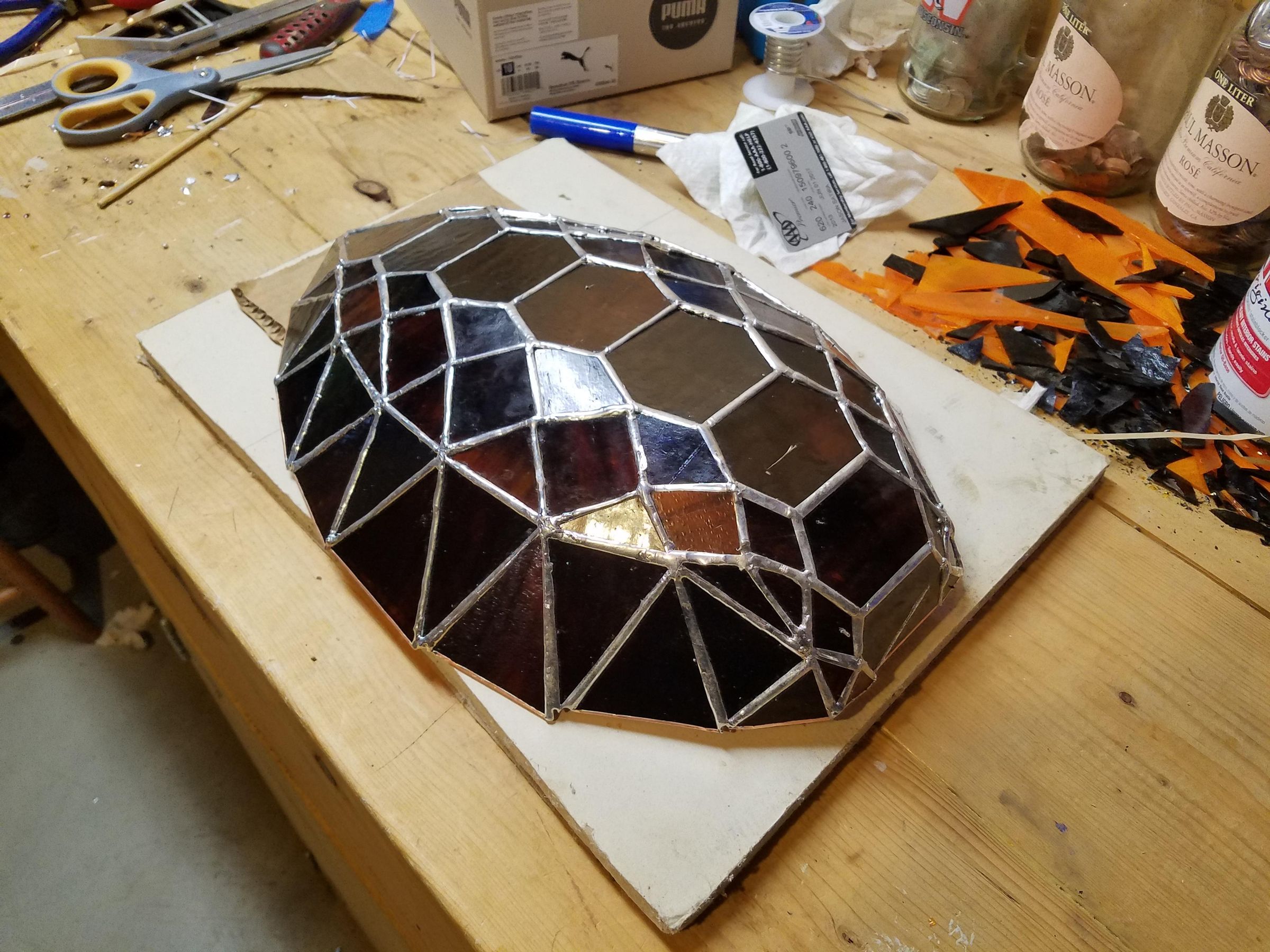 Stained Glass Sea Turtle Lamp : 27 Steps (with Pictures) - Instructables