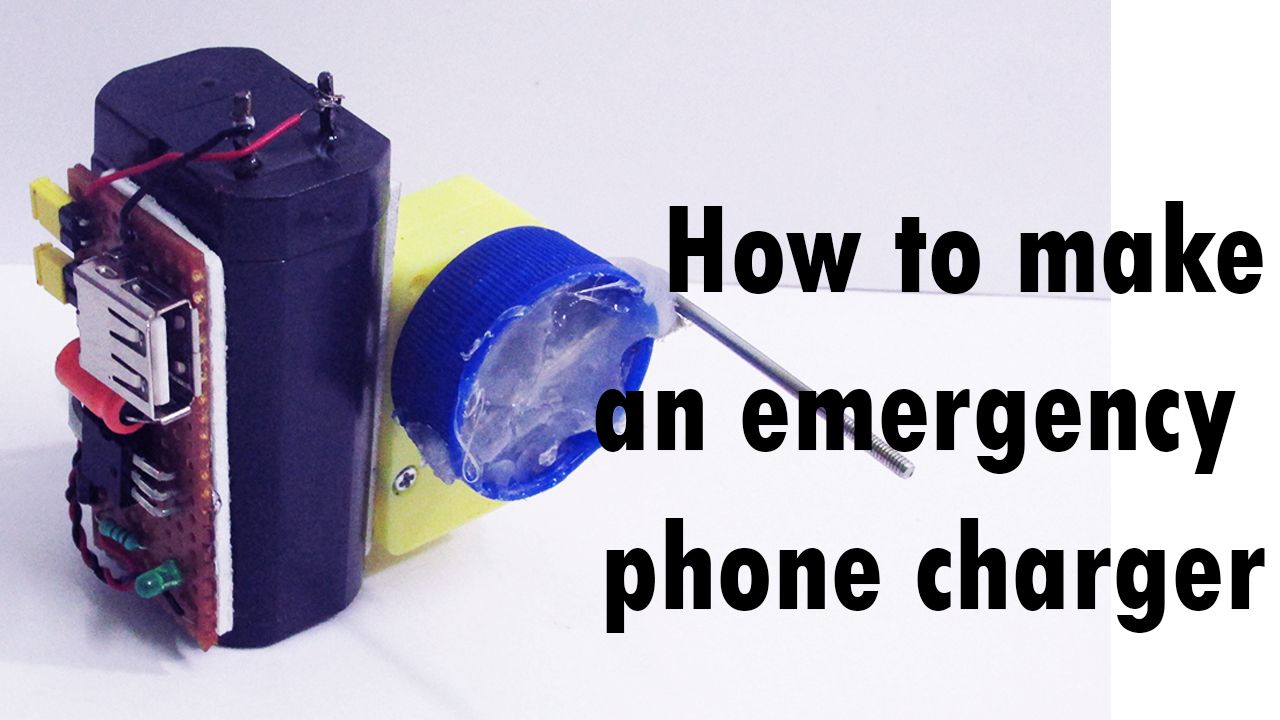 Emergency Phone Charger : 9 Steps - Instructables