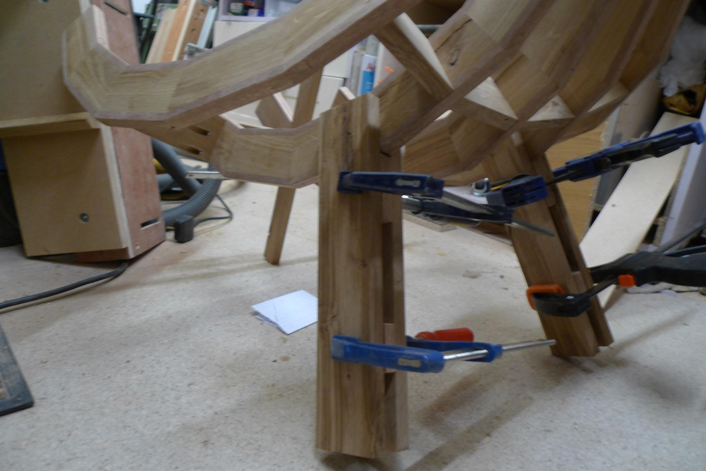 Faceted Curved Wooden Chair : 12 Steps (with Pictures) - Instructables